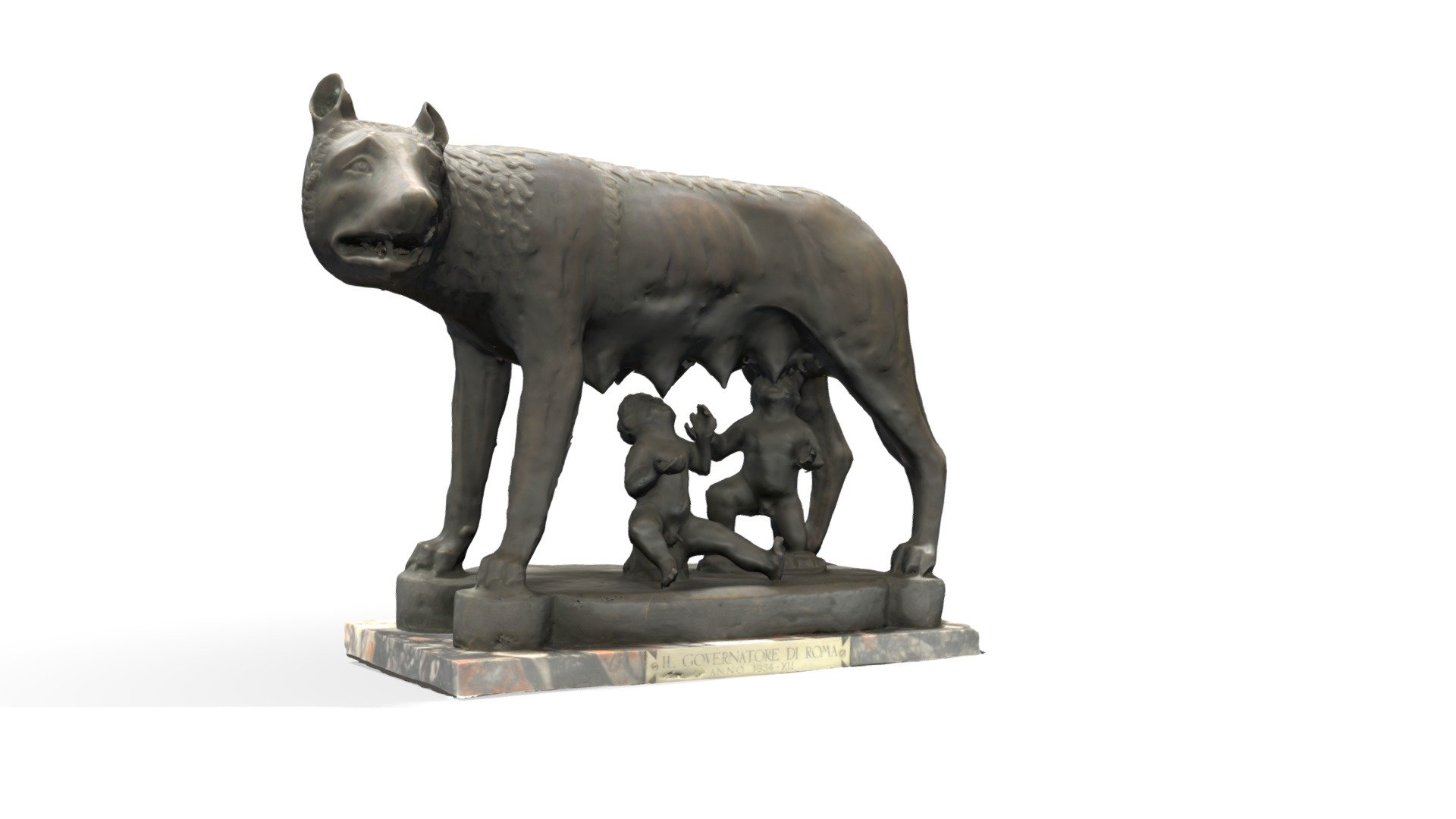 Capitoline Wolf - 3D model by Digital Heritage Australia ...