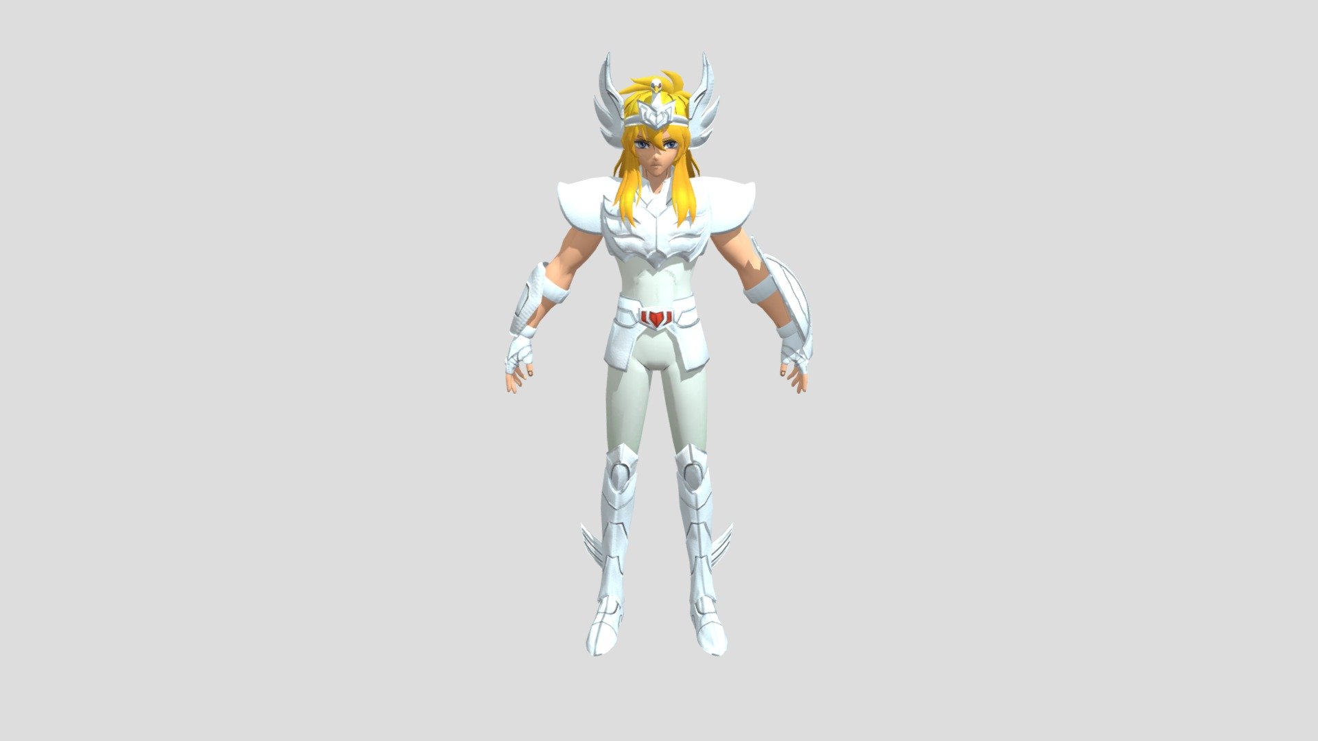 Cygnus Hyoga (Saint Seiya: Rebirth 2) - Download Free 3D model by ...