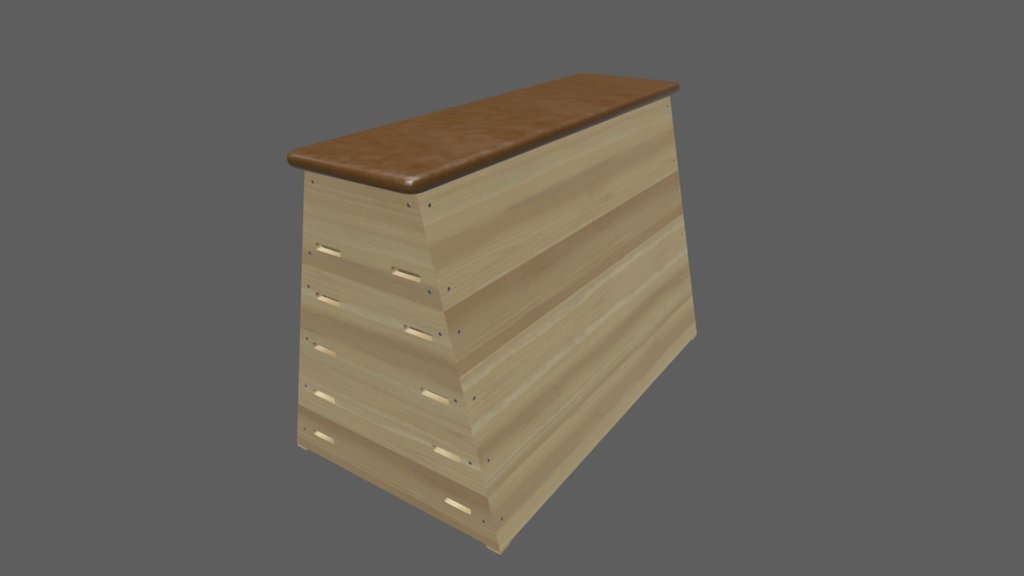 Vaulting Box - 3D model by RunemarkStudio [6307fc9] - Sketchfab