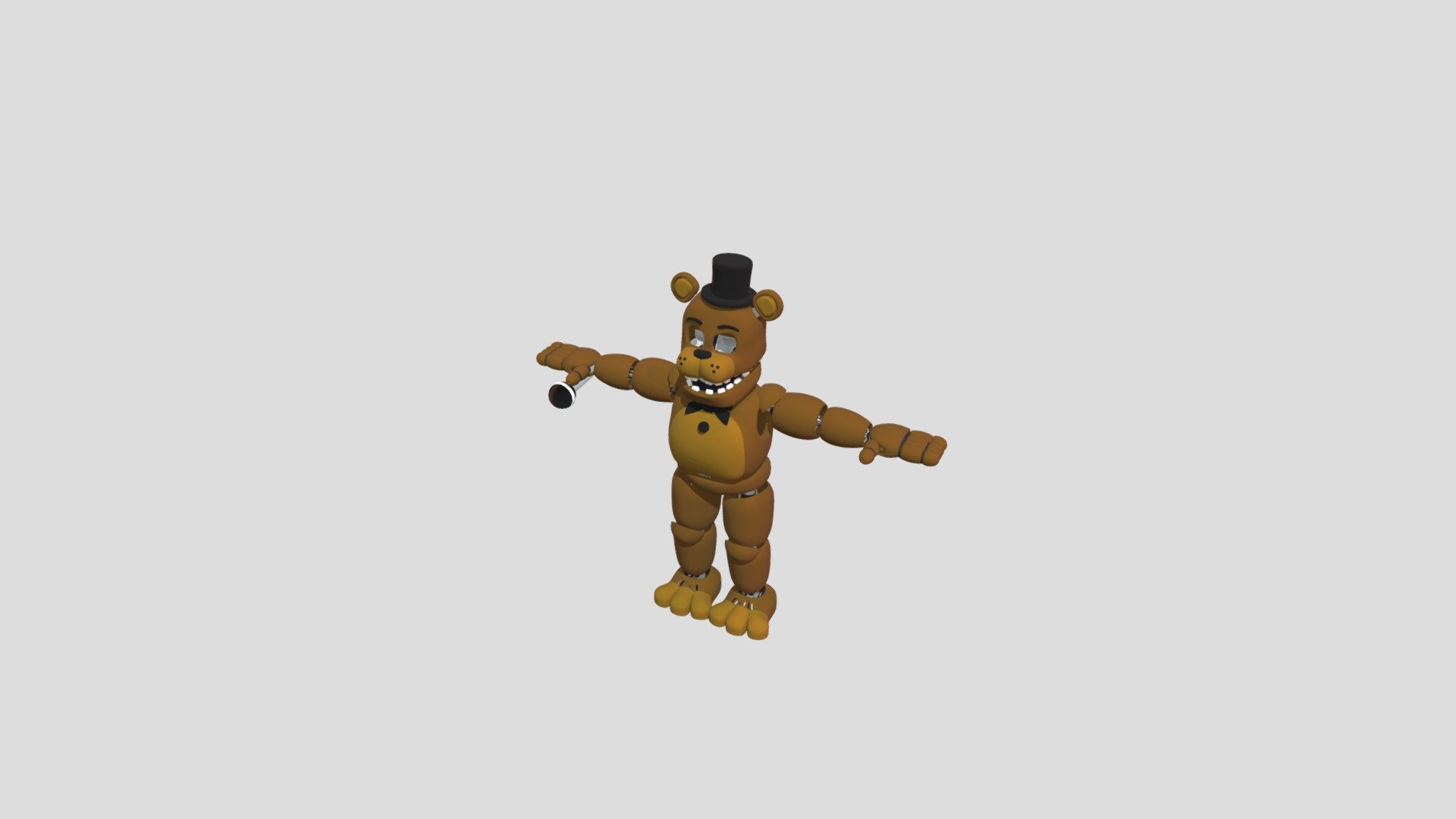 1982 Fredbear - 3D model by monkegt (@ballis.terry) [6309caa] - Sketchfab