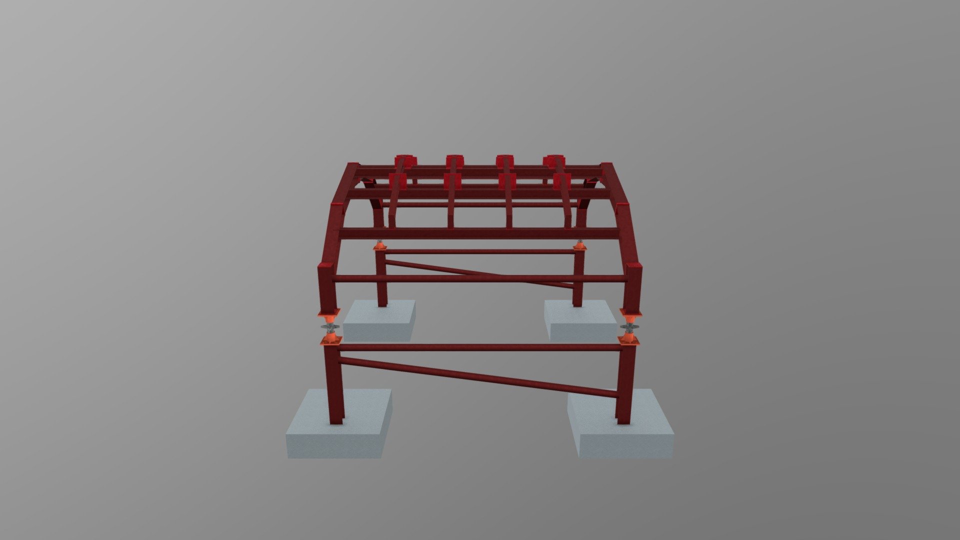 Helen's Bay - Proposed Steel Structure - 3D model by chris.mr2685 ...