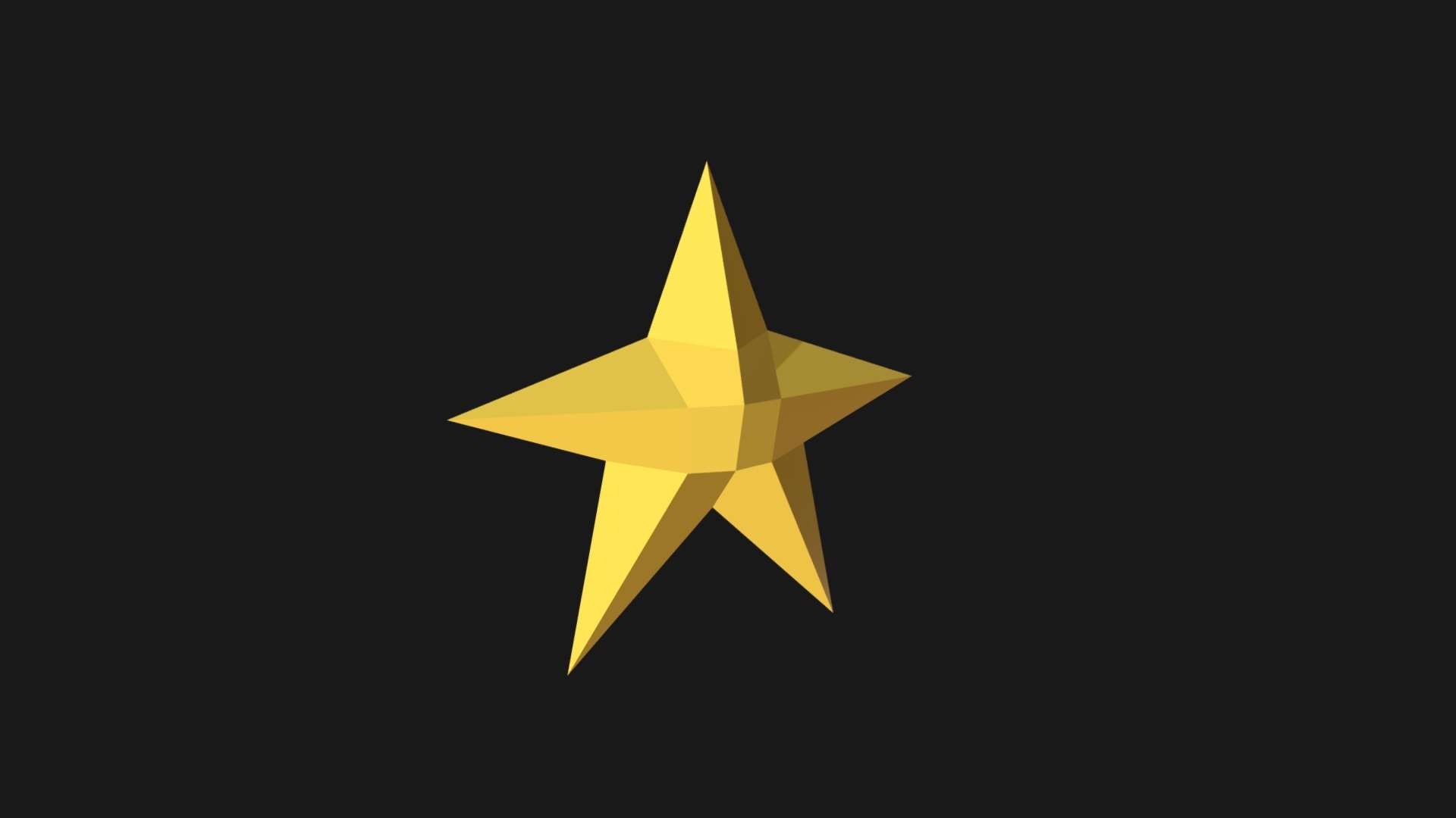 Star Download Free 3D Model By Dvnc tech 630cd2c Sketchfab