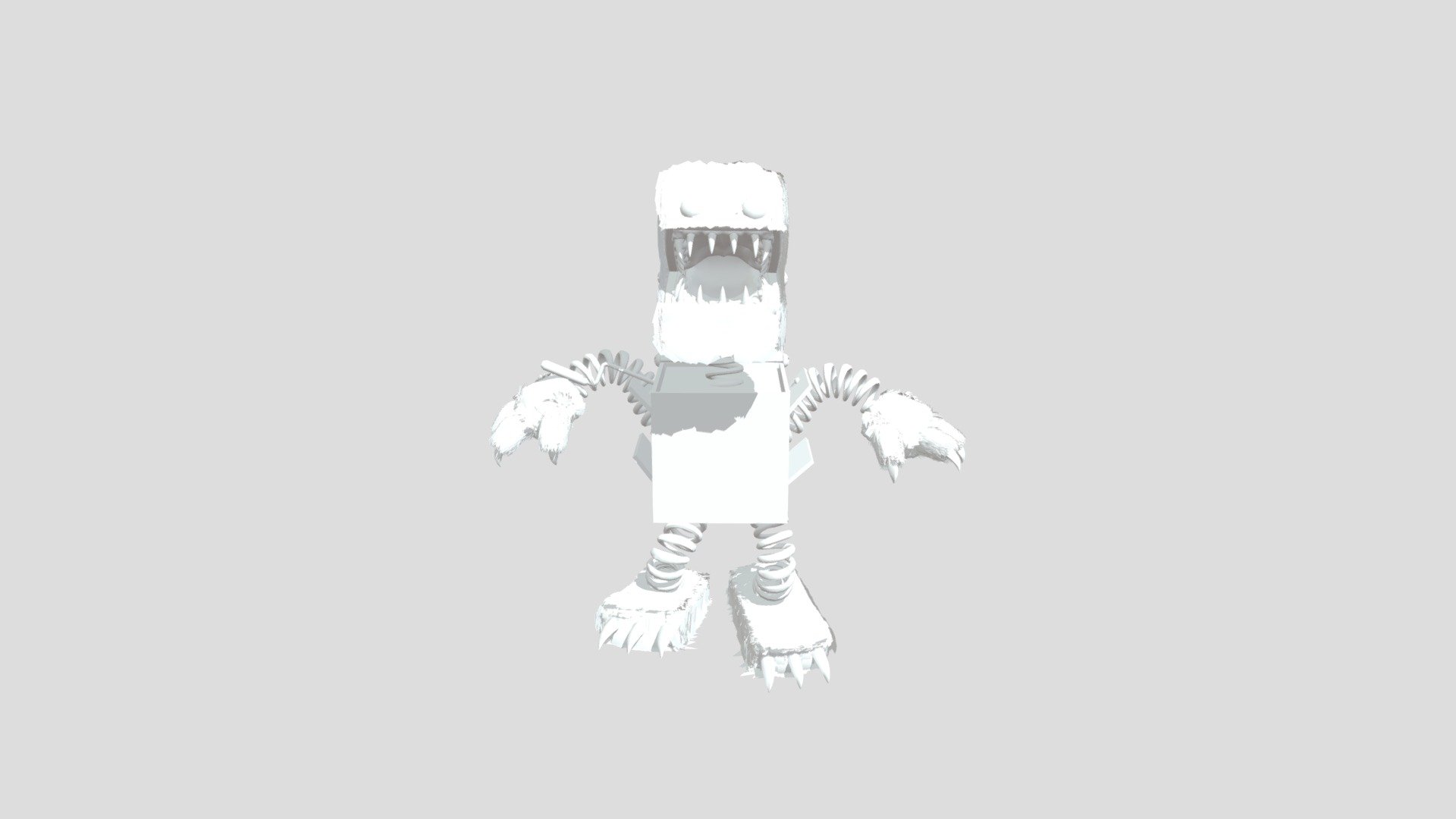 Boxy Boo - Download Free 3D model by minecraft but fnaf in turkey ...
