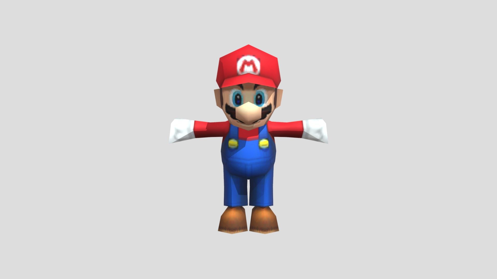 Modern Mario - Download Free 3D model by Richard Teste (@richardteste ...