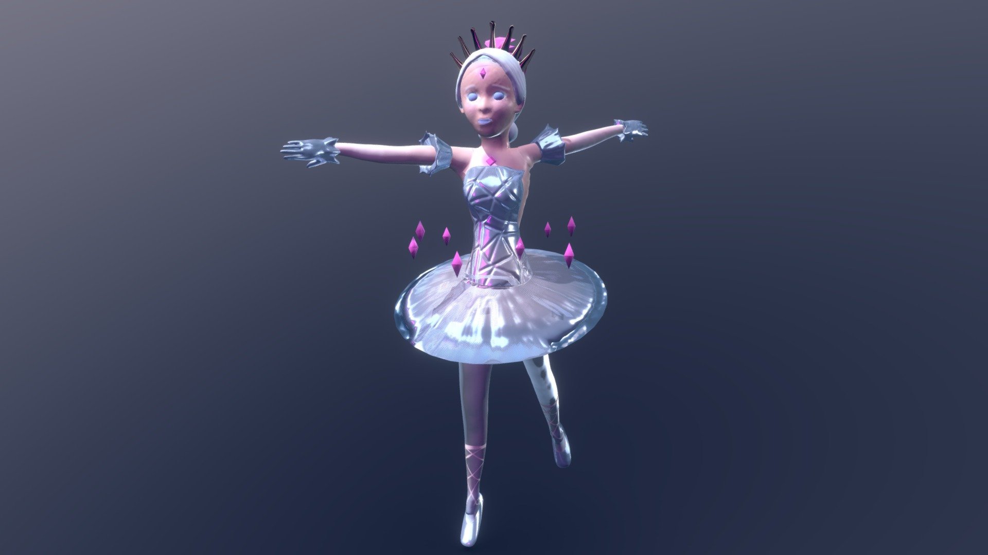 Crystal Ballet - 3D model by mongga [6311c7f] - Sketchfab