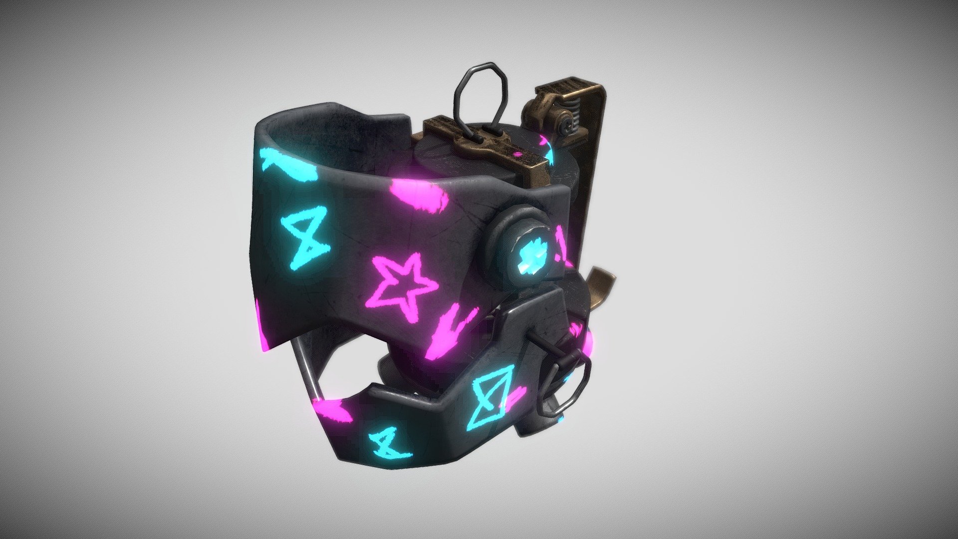 Jinx Flame Chompers - 3D model by aravindkumar2707 [631442c] - Sketchfab