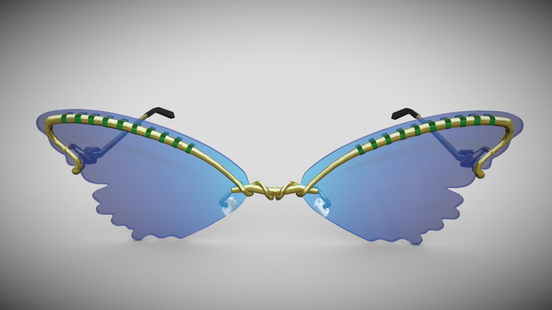 butterfly Glasses💮📷 - 3D model by ayumi ikeda (@rxf10240) [631511c ...