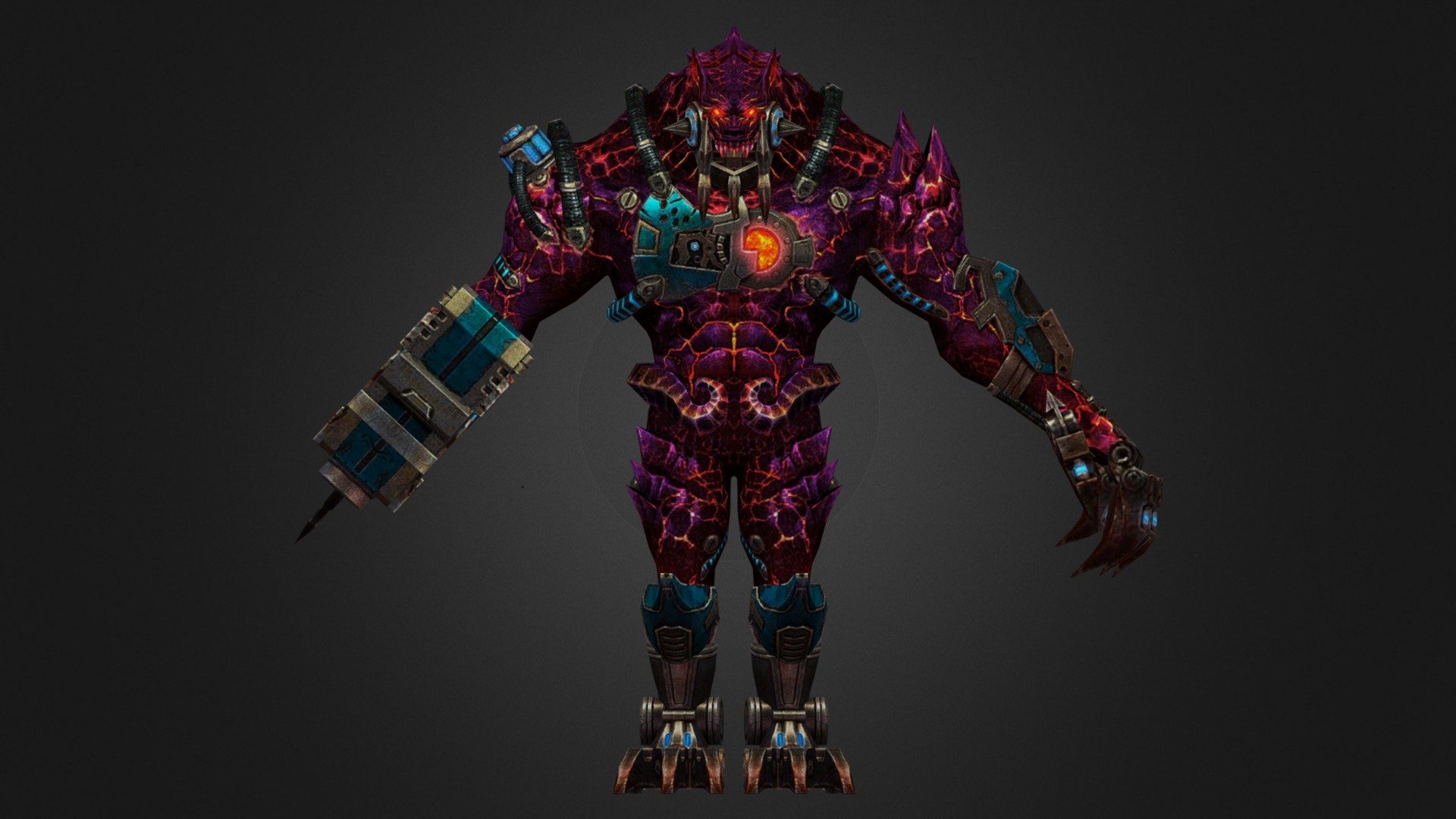 Robot Hellhound (PVE) - 3D model by Dimac [6317a29] - Sketchfab