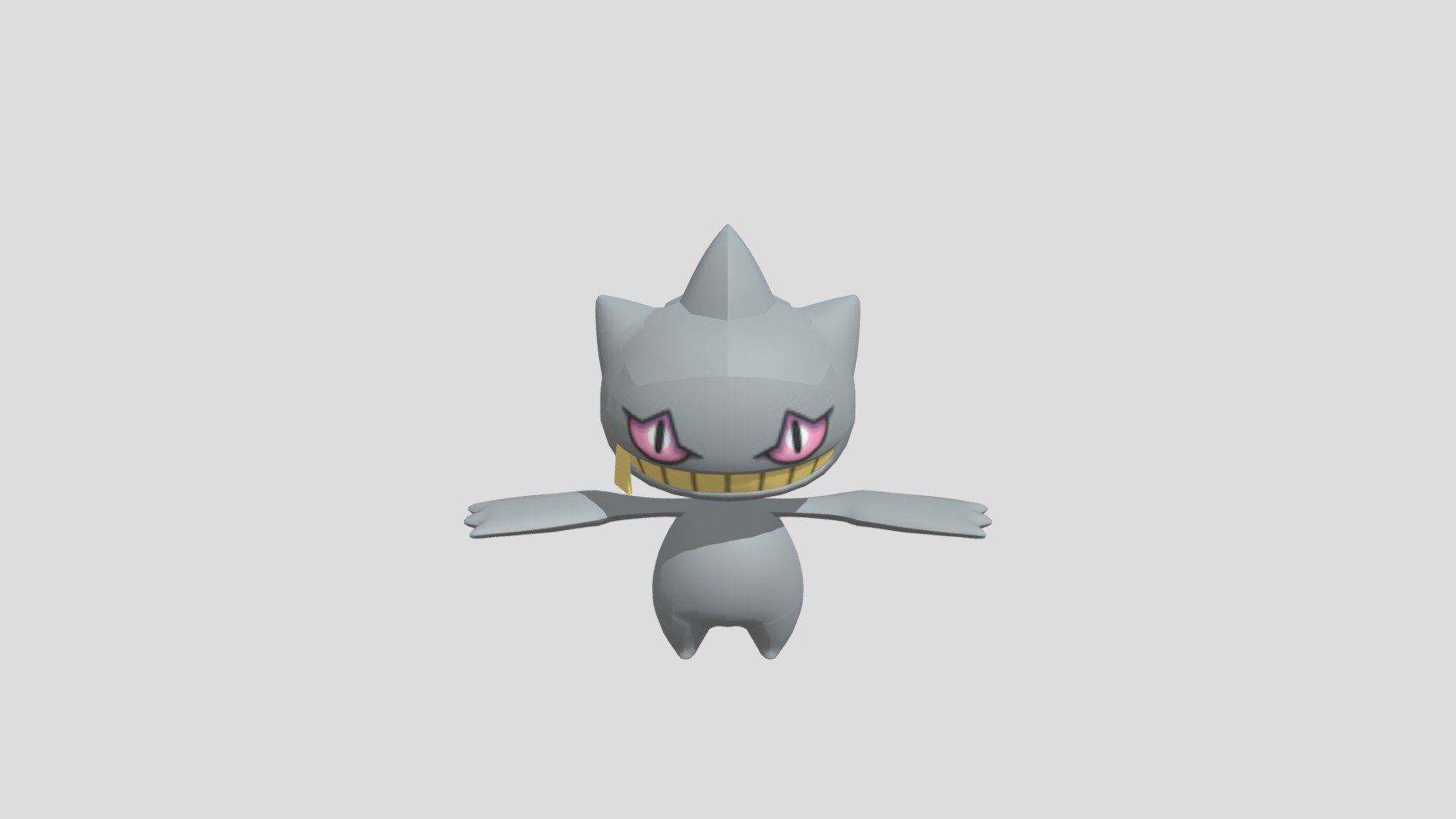 Banette - Download Free 3D model by nguyenlouis32 [63189a1] - Sketchfab