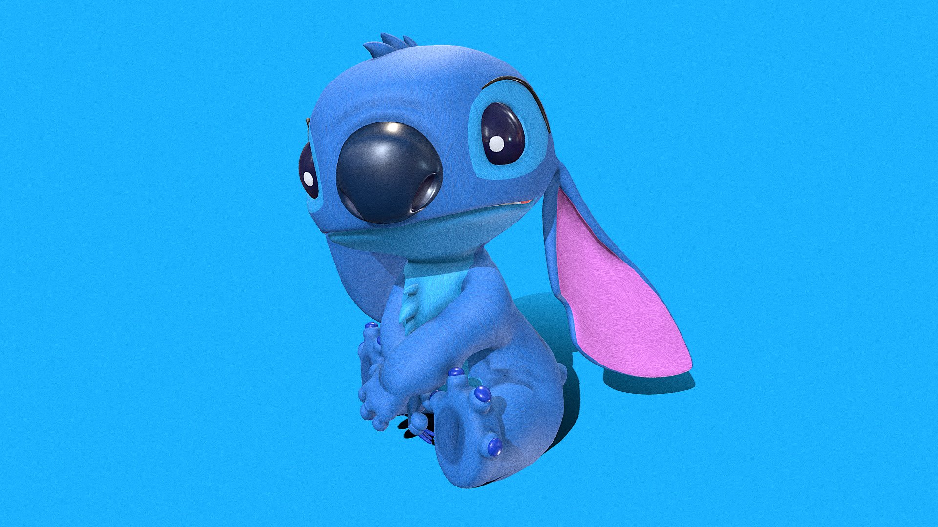 stitch - 3D model by Aurélien Leroy (@aurel91) [6318d35] - Sketchfab