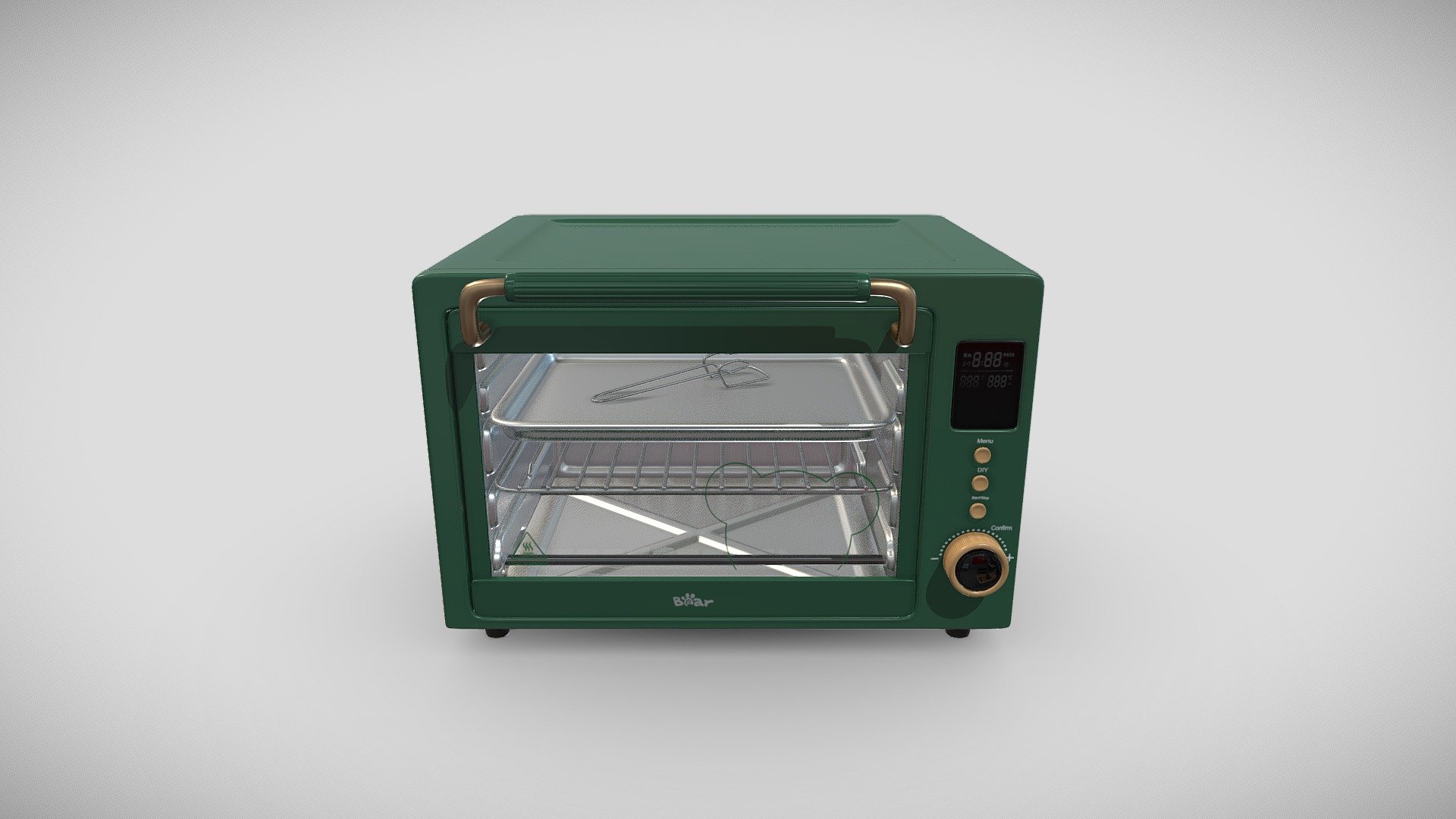 Oven_Green_Animation - Download Free 3D model by Tun.Htet.Paing ...