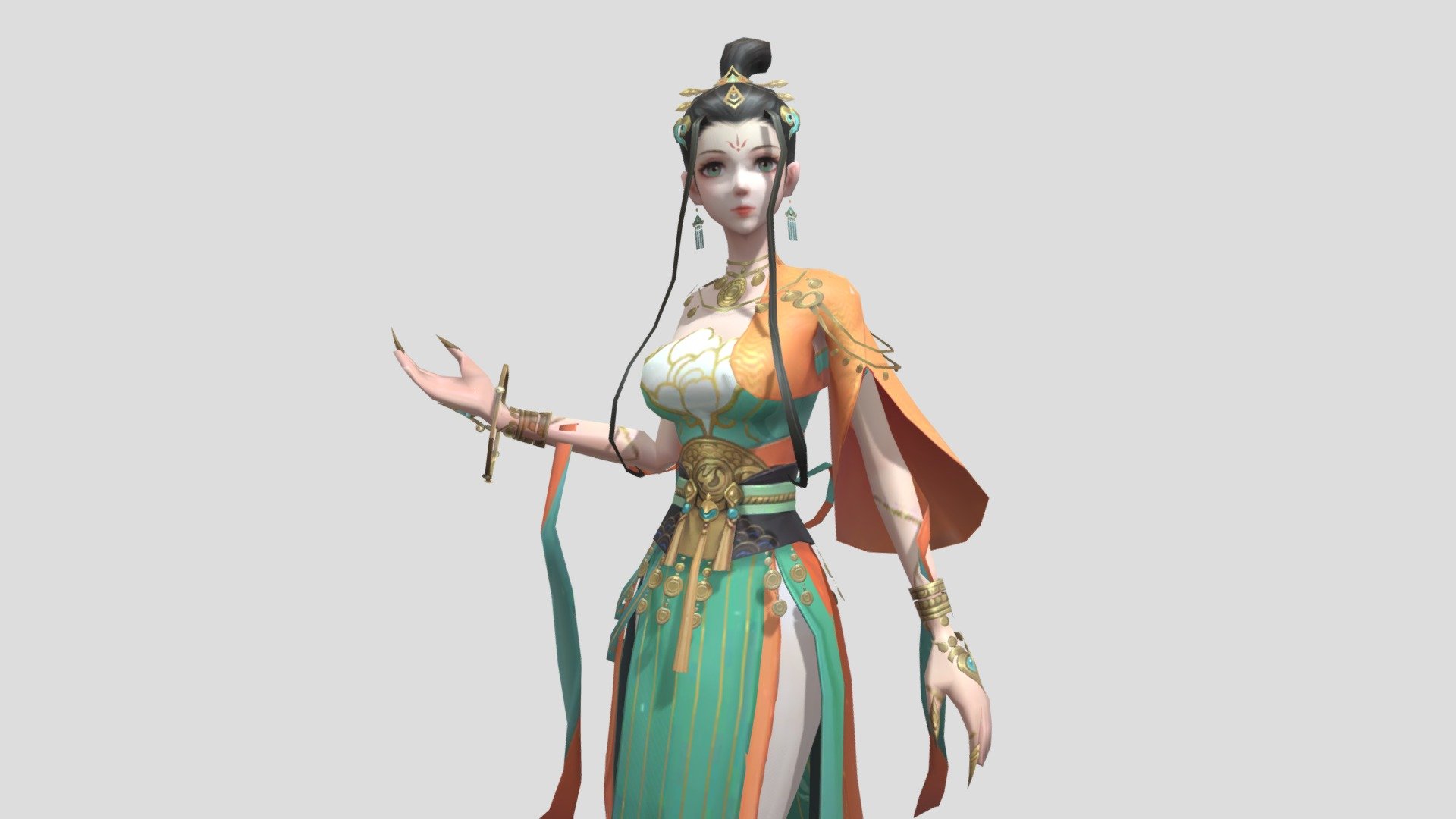 Animated 3D Model || Female - Download Free 3D model by wickedbxy.yt ...