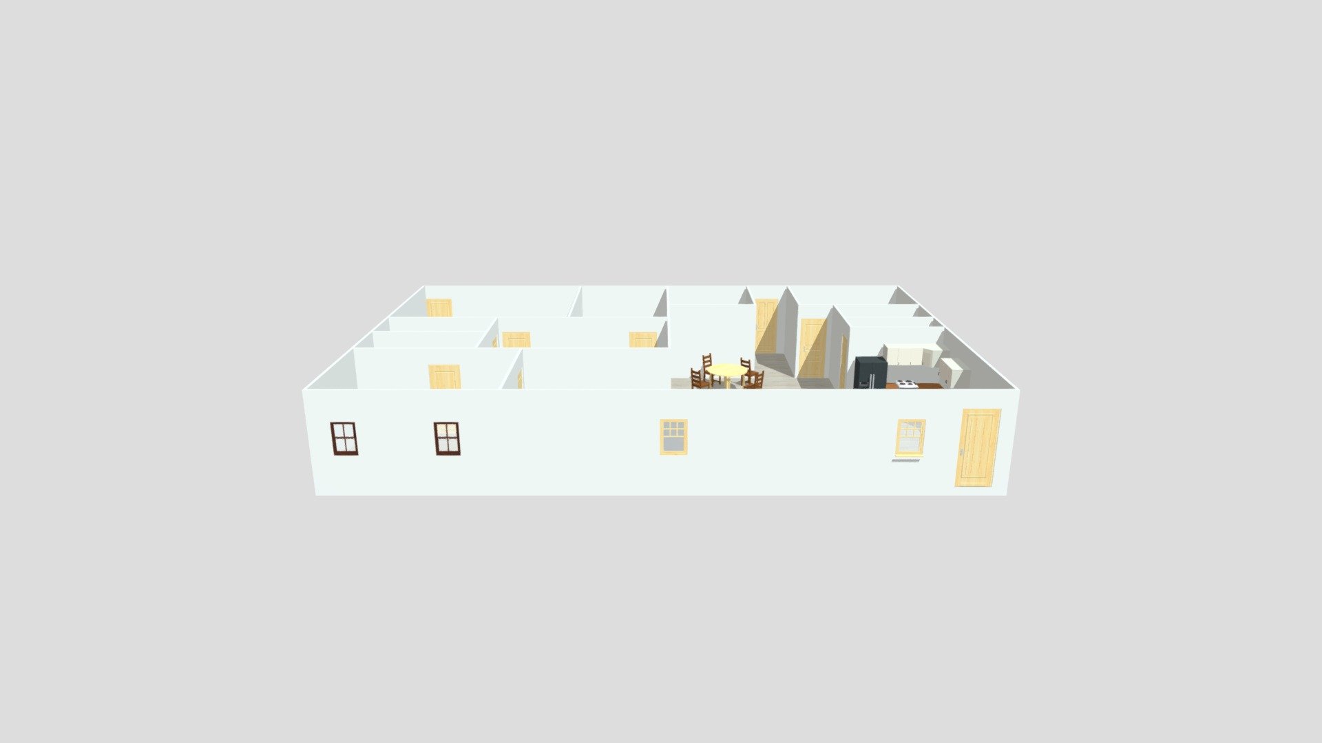 Proposed living quarters LCH - Imported ( 1 ) - Download Free 3D model ...