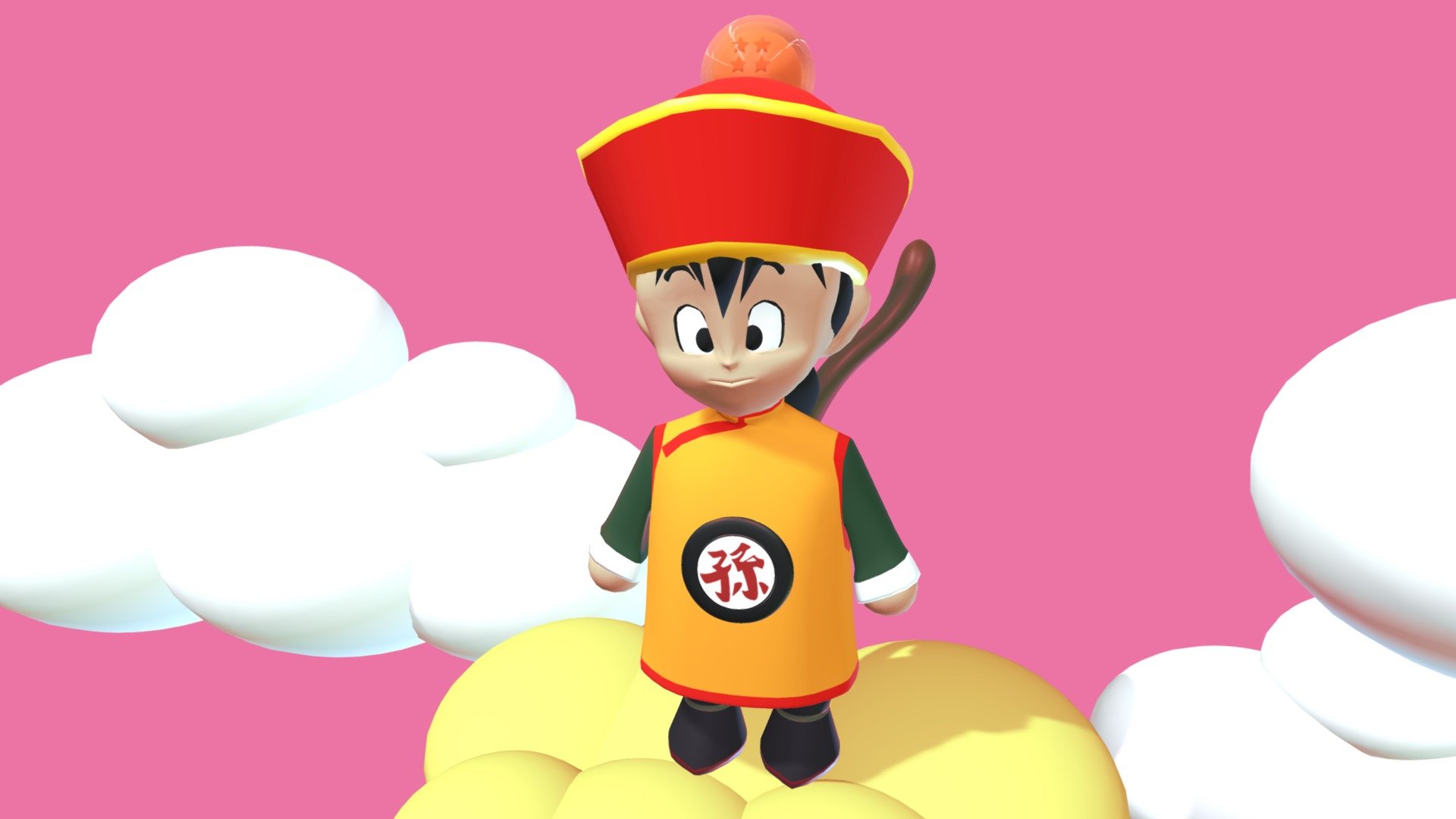 Gohan DragonBall Z - 3D model by noortaufeeq [631bbe0] - Sketchfab