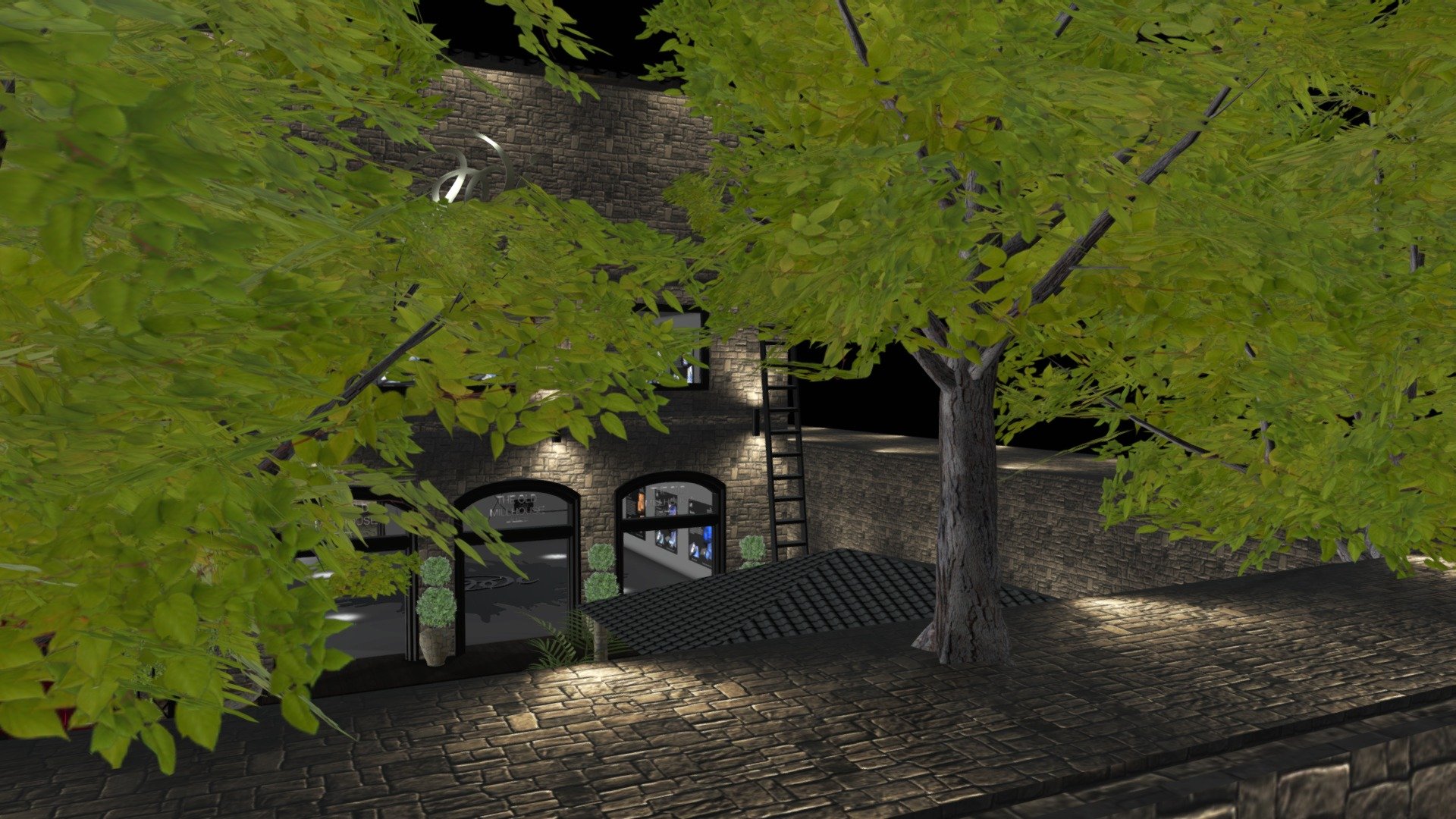 ArtistJodi Old Mill House - 3D model by Artistjodi [631e5eb] - Sketchfab