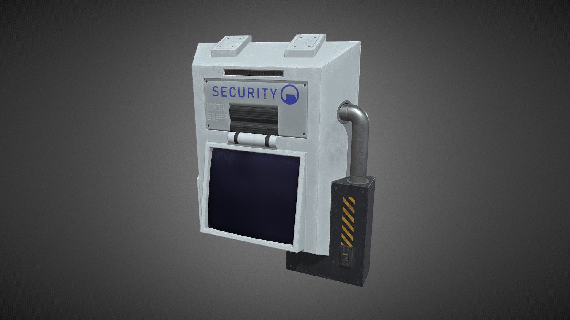 Retina Scanner - 3D model by Anup Paul (@anupespe) [631ed05] - Sketchfab