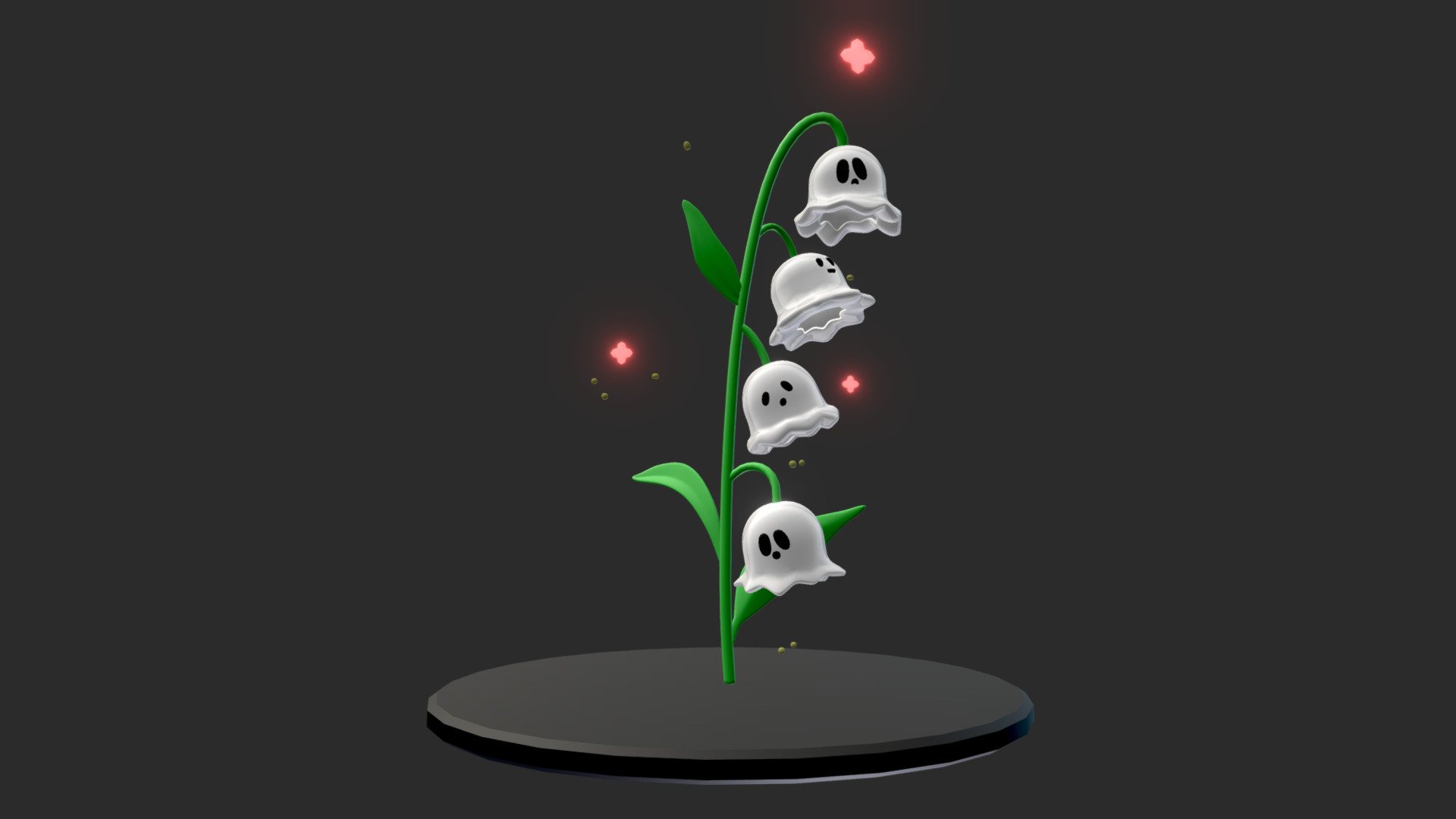 Ghost Plant - 3D model by Andrea Cruz (@AndreaCruz) [631ffa4] - Sketchfab