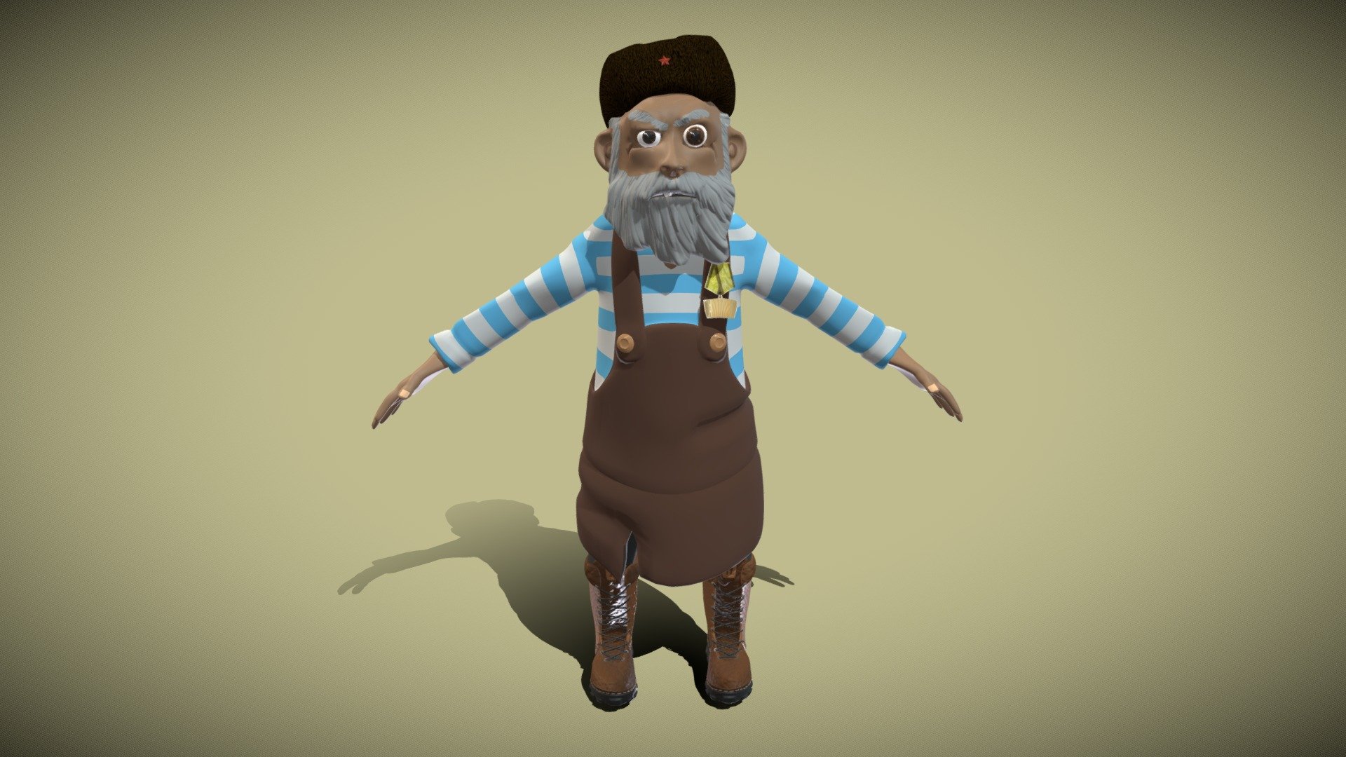 Janitor_HP - 3D model by Klimuk Sergey (@uncle.mid) [6320059] - Sketchfab