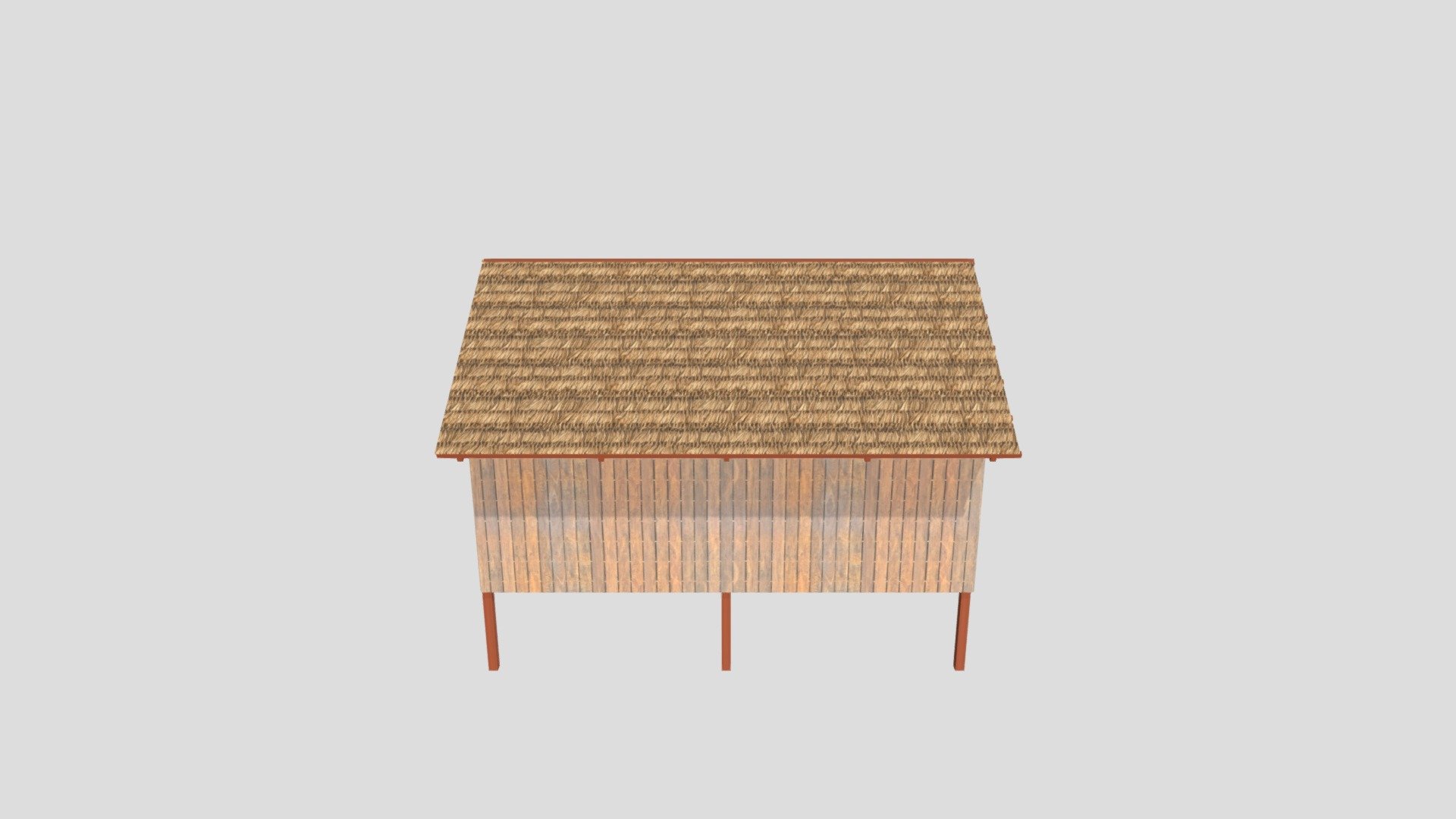Khmer House 1940 - 3D model by cambodiaanimation [632073e] - Sketchfab
