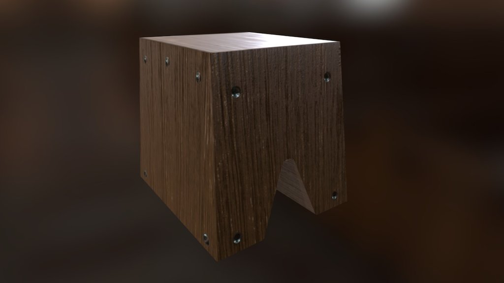 Book Stand (Middle) - 3D model by anthony_tweedie [6320a00] - Sketchfab