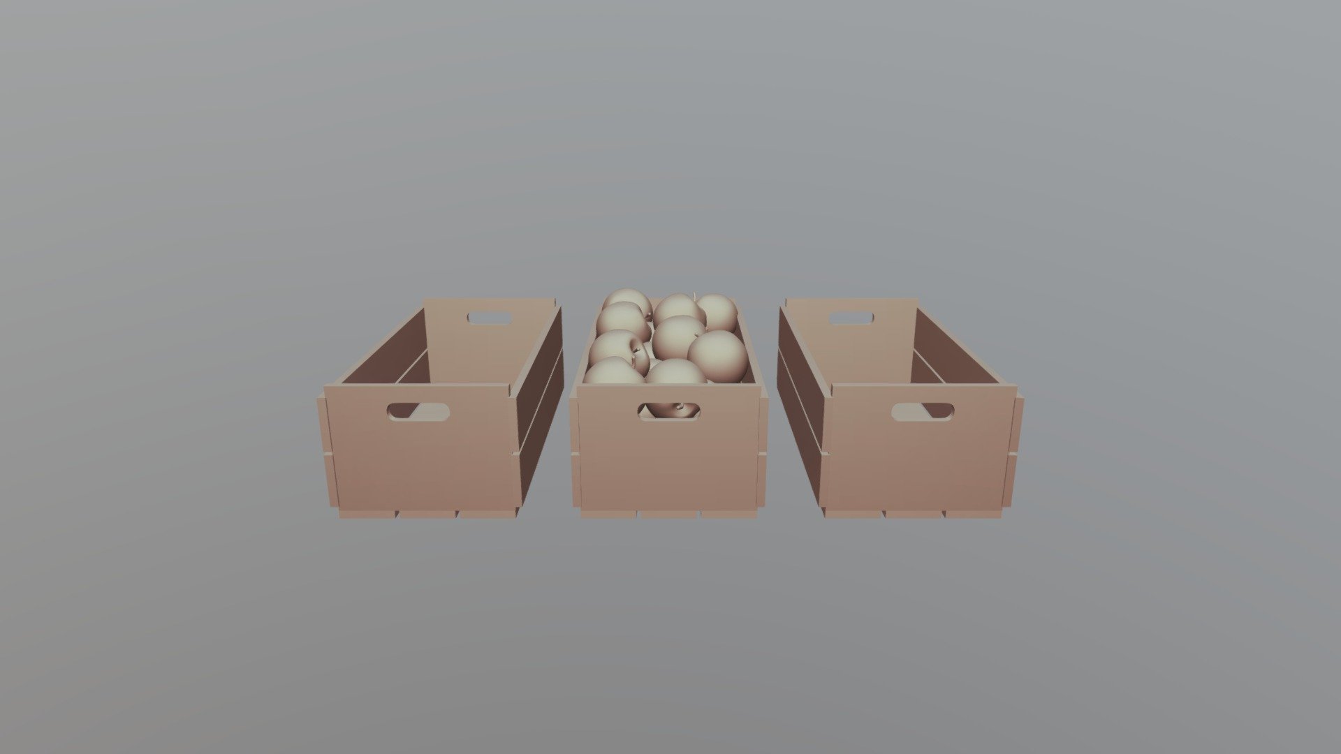 Low Poly Apple box - Download Free 3D model by Pixxellab [6320b1c ...