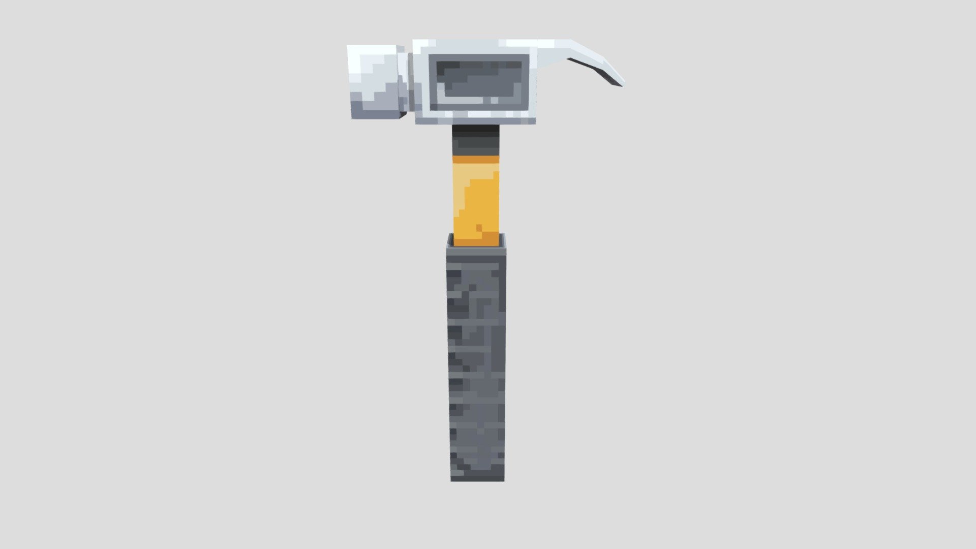 Low Poly Hammer - 3D model by zMenta [6320c08] - Sketchfab