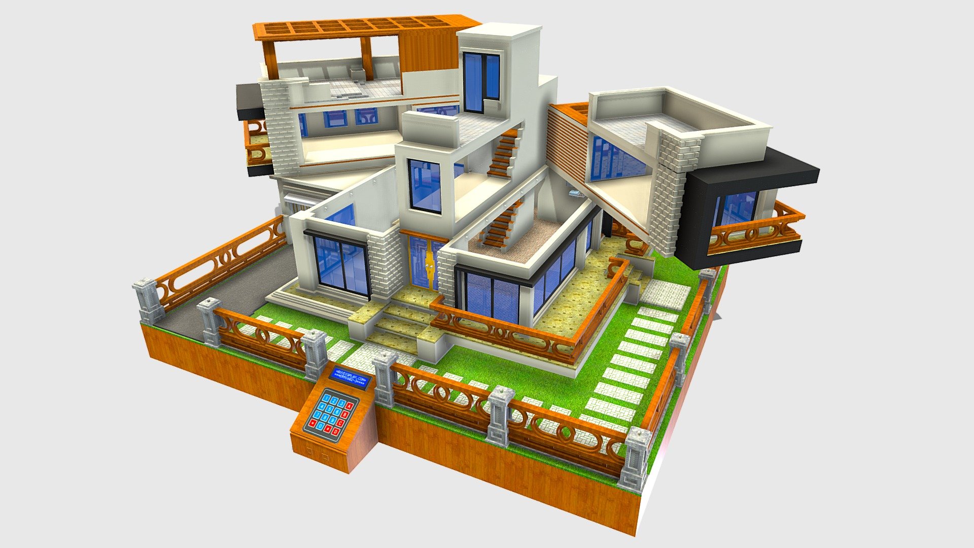 Smart Home - arduino (open) - Download Free 3D model by Zeyad Hamed ...
