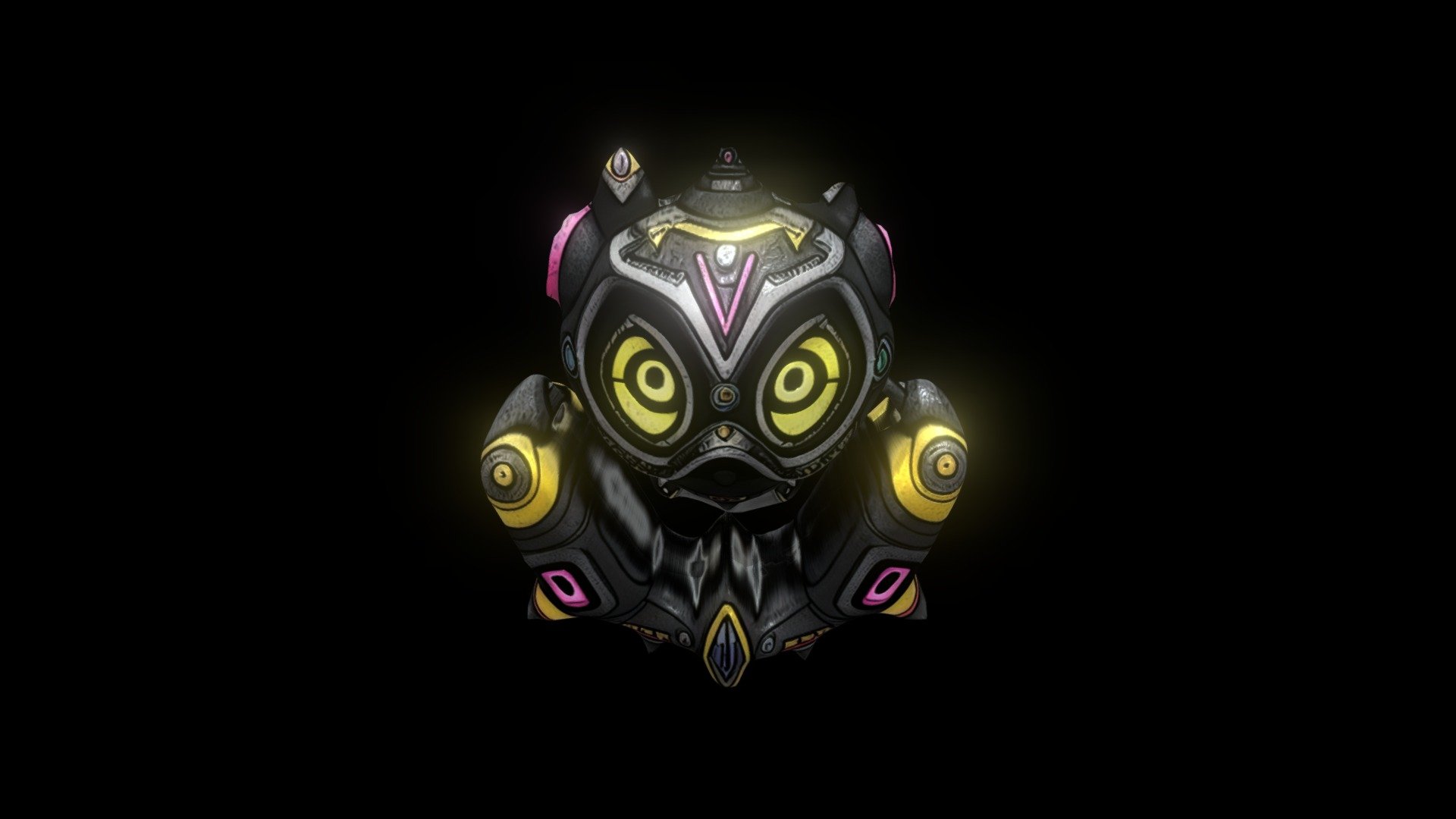 Happy Mask 625 - Download Free 3D model by klrxyz [63219aa] - Sketchfab