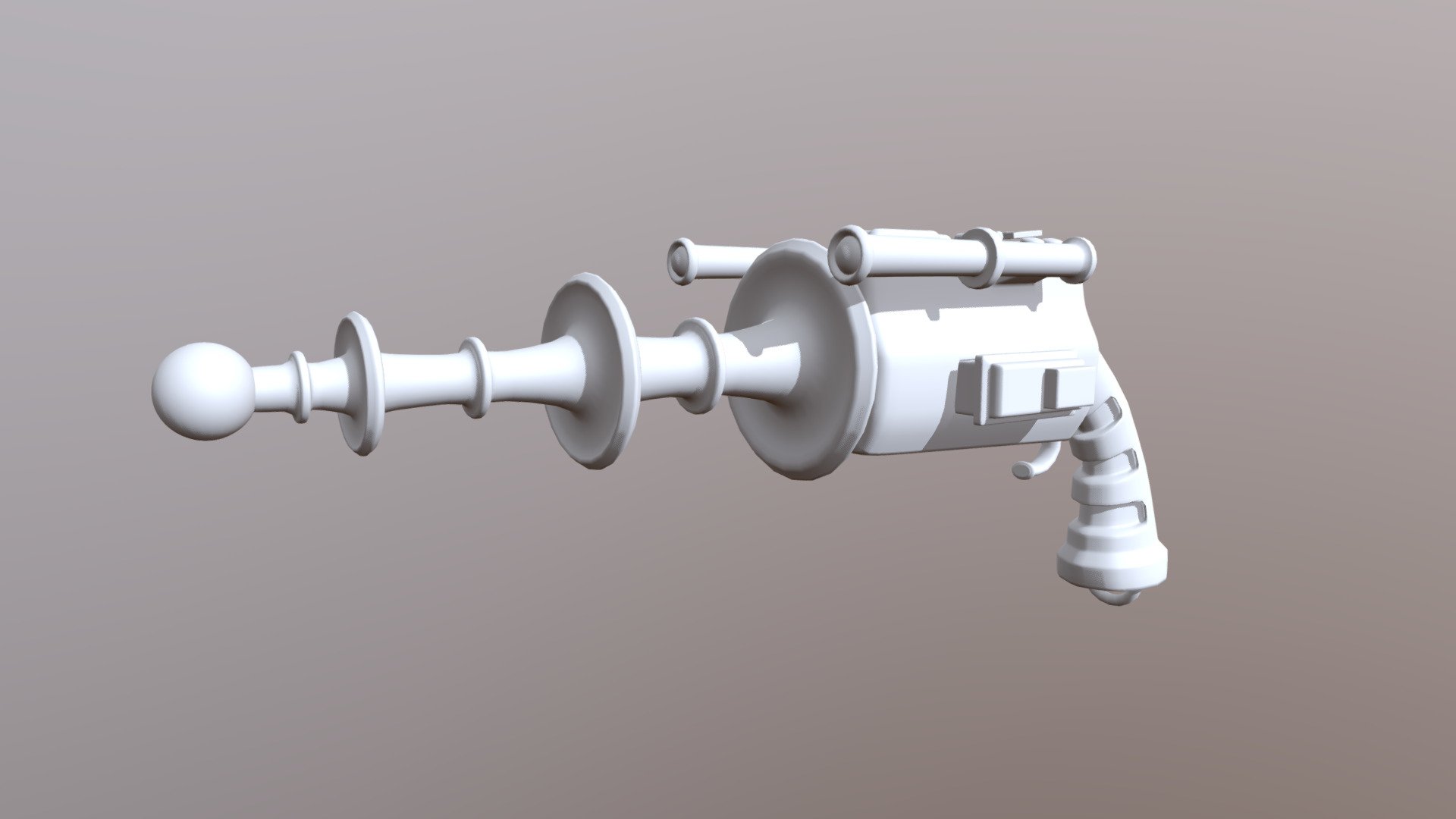 Ray Gun Model - 3D model by Zaves123 [6322fbc] - Sketchfab