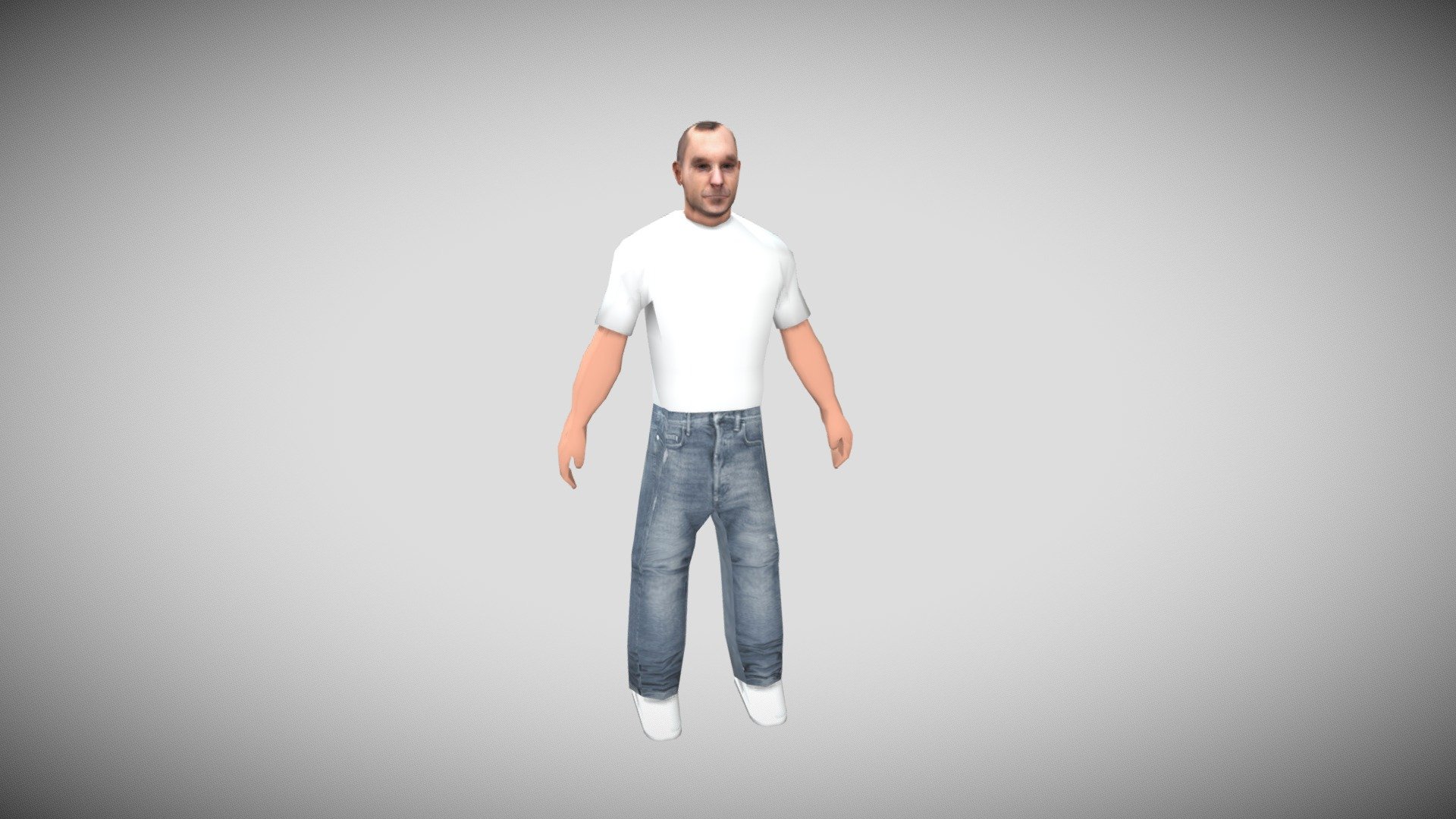 Low Poly man Andrew - Download Free 3D model by _GStep_ (@golovstepa ...