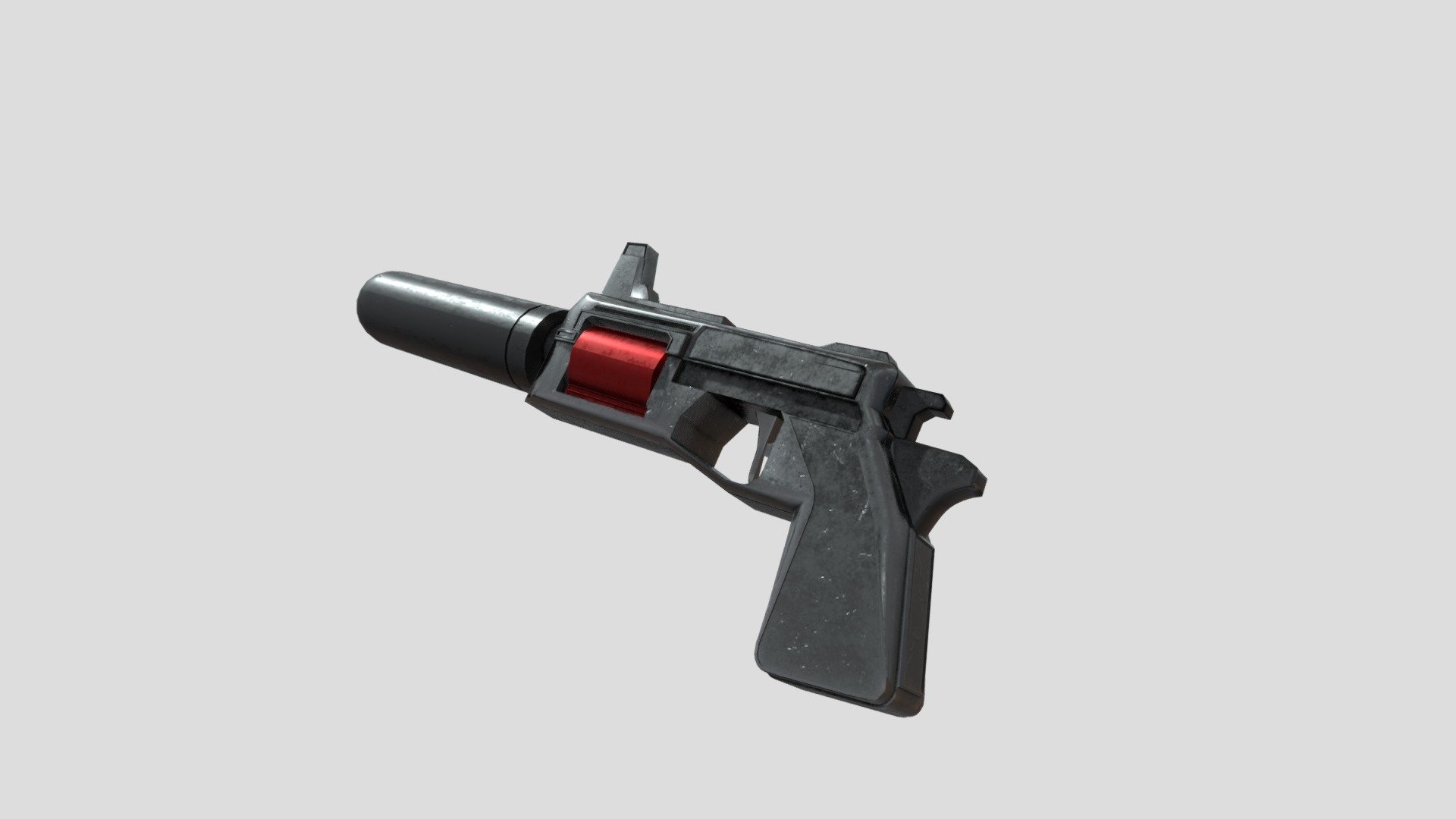 Cyberpunk Gun - Download Free 3D model by coolman13 [6324181] - Sketchfab