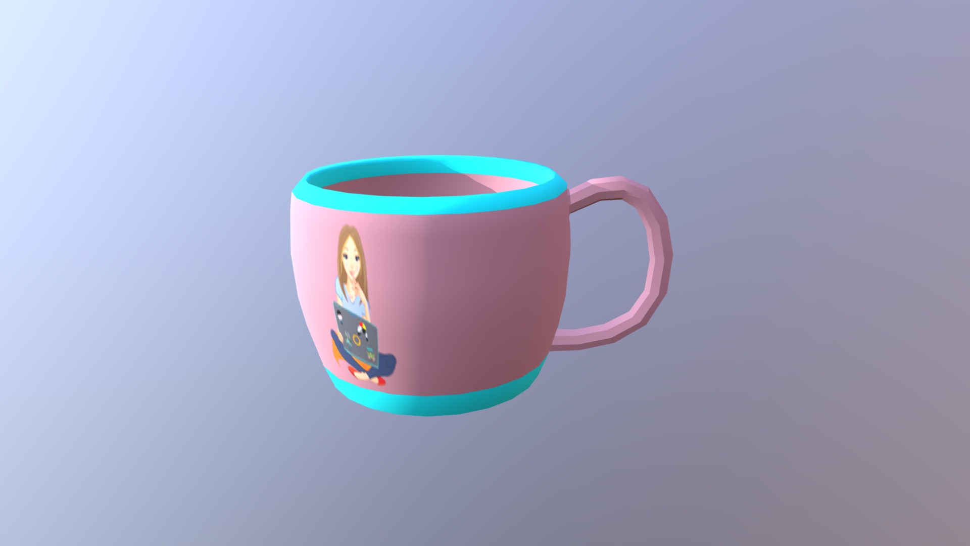 Mug - 3D model by middlefox4 [632433c] - Sketchfab