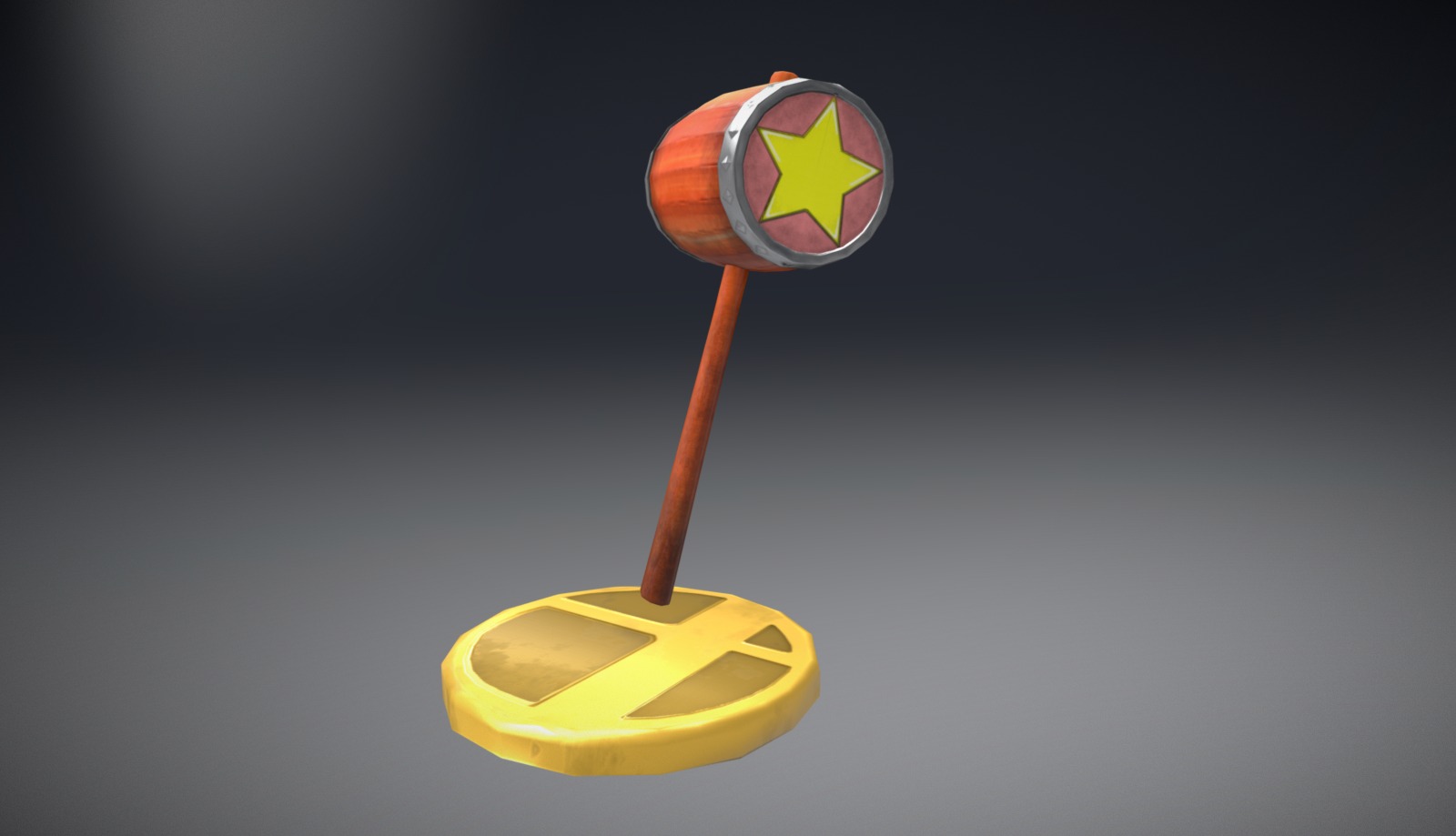King Dedede's Hammer - Download Free 3D model by ZomBit [6324c54 ...