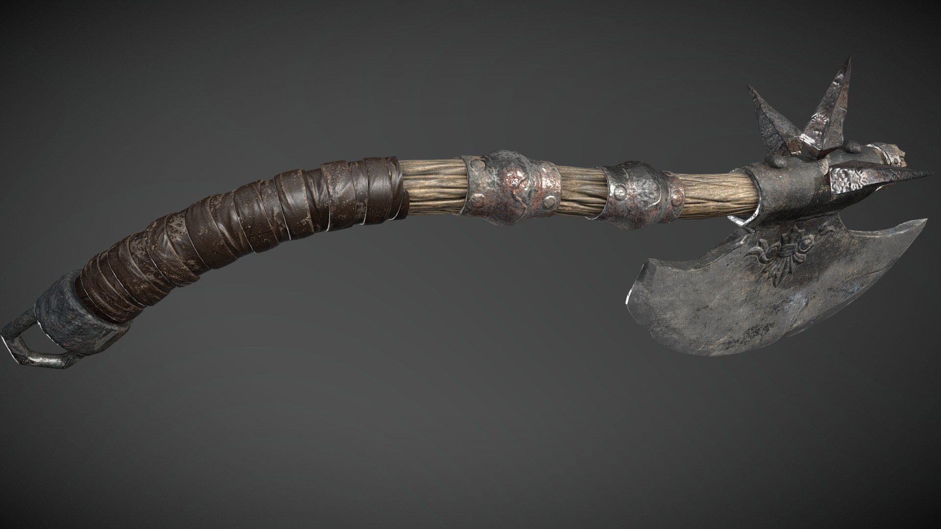 Axe game props - 3D model by Arsi Siddiquee (@Arsi.Siddiquee) [6325f01 ...