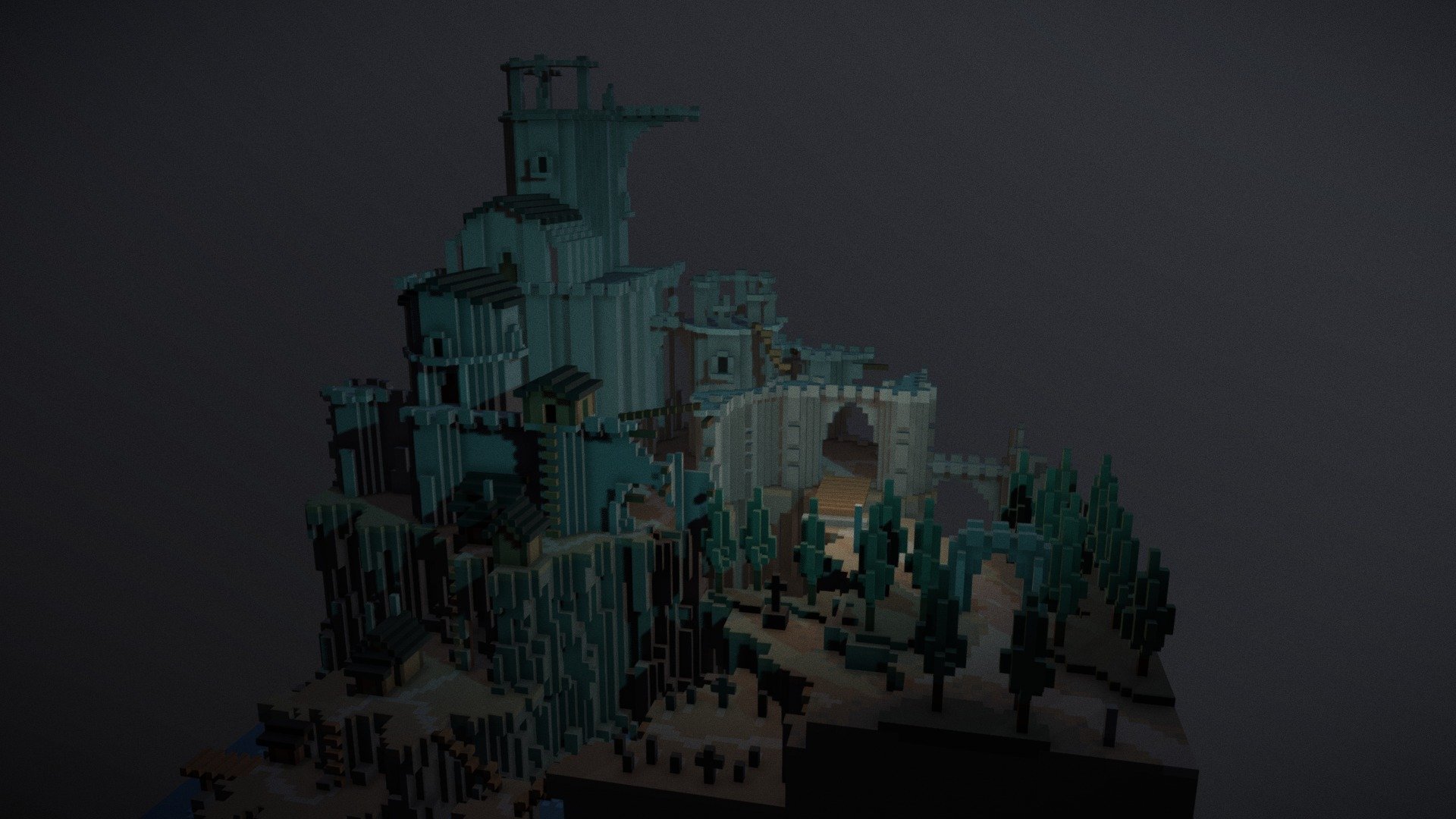 Haunted Castle - Download Free 3D model by Amara (@myrajia) [6327164 ...