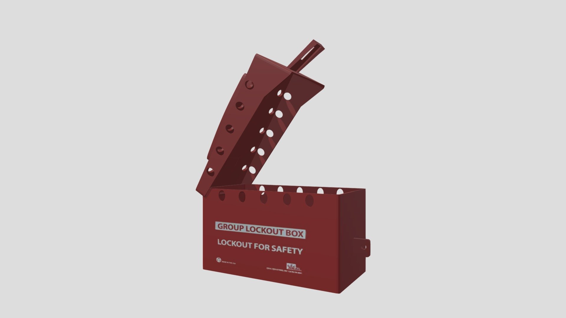 Group Lockout Safety Box - Download Free 3D model by Insane Ninja ...