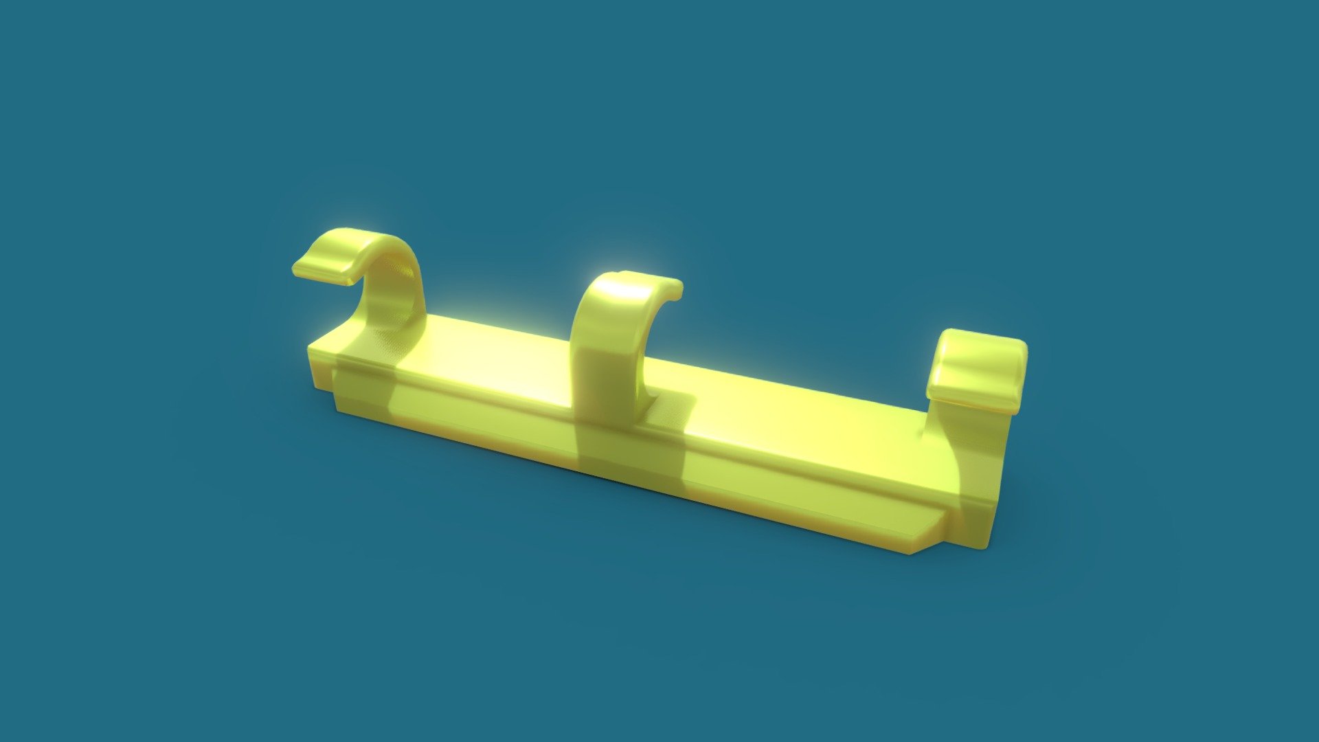Free Cable Clip 3D Printable STL - Download Free 3D model by ...
