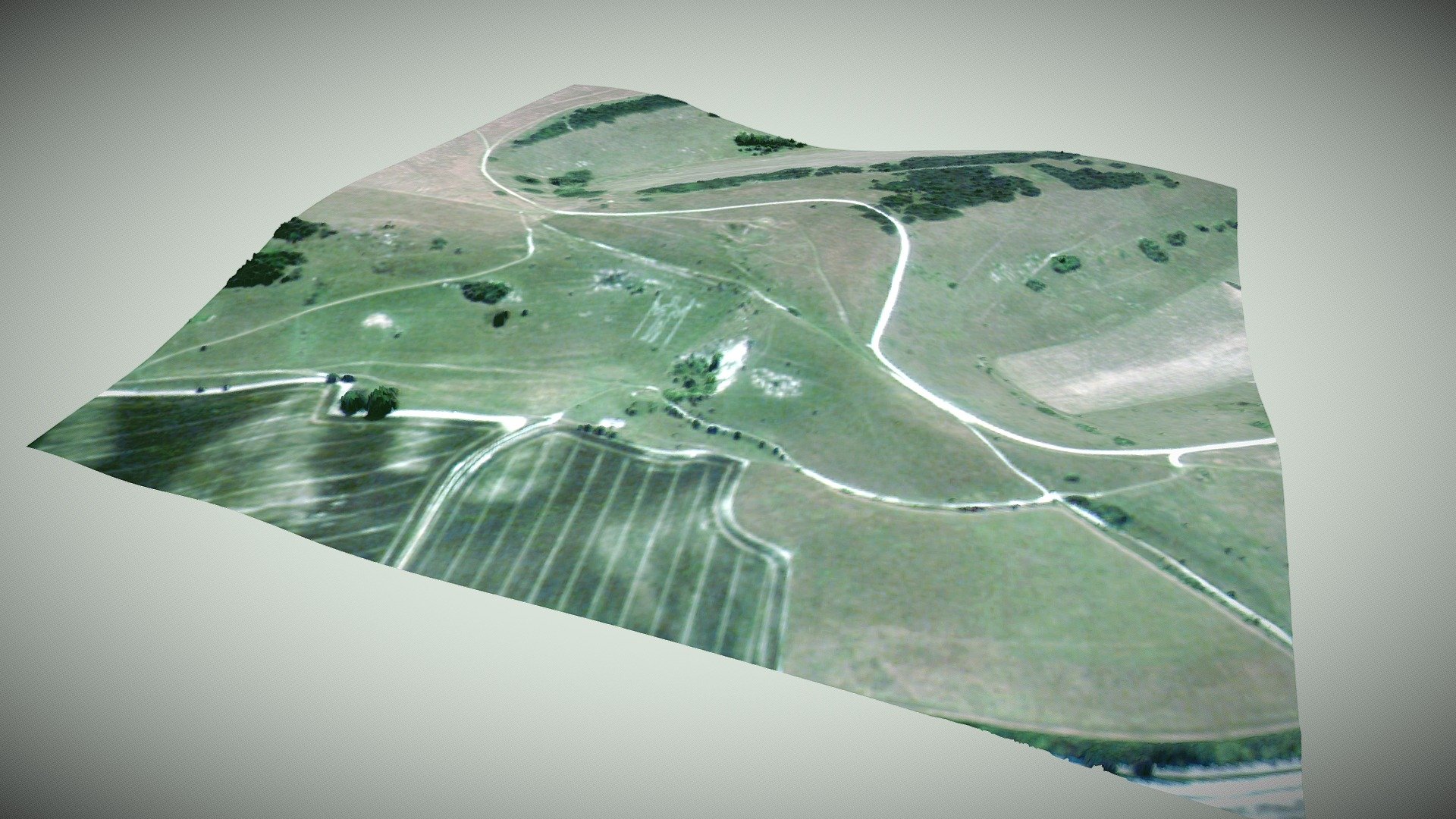 The Long Man of Wilmington, East Sussex - Buy Royalty Free 3D model by ...