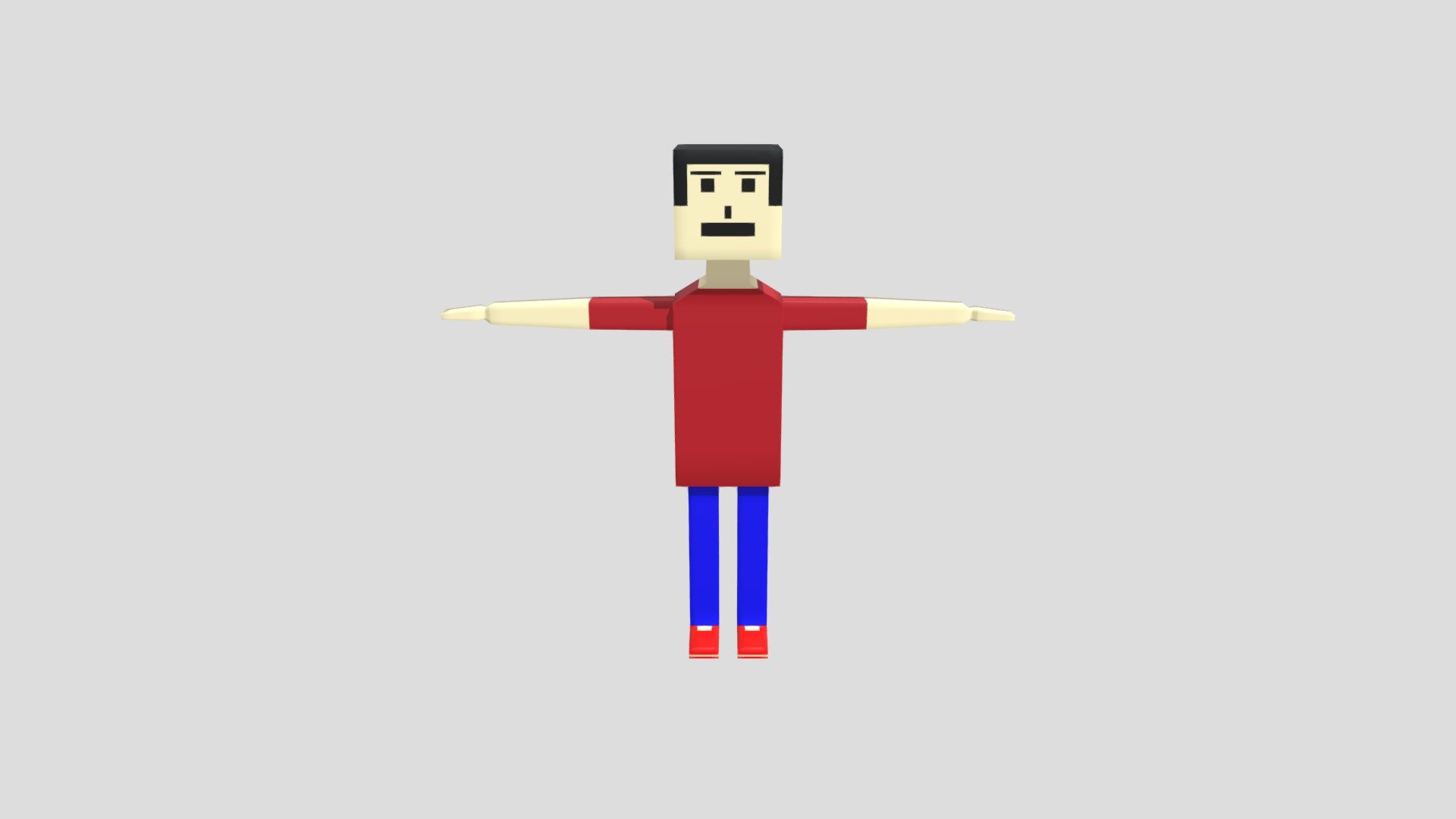 cartoon Man - Rigging - Download Free 3D model by Md.Faruk [632e279 ...