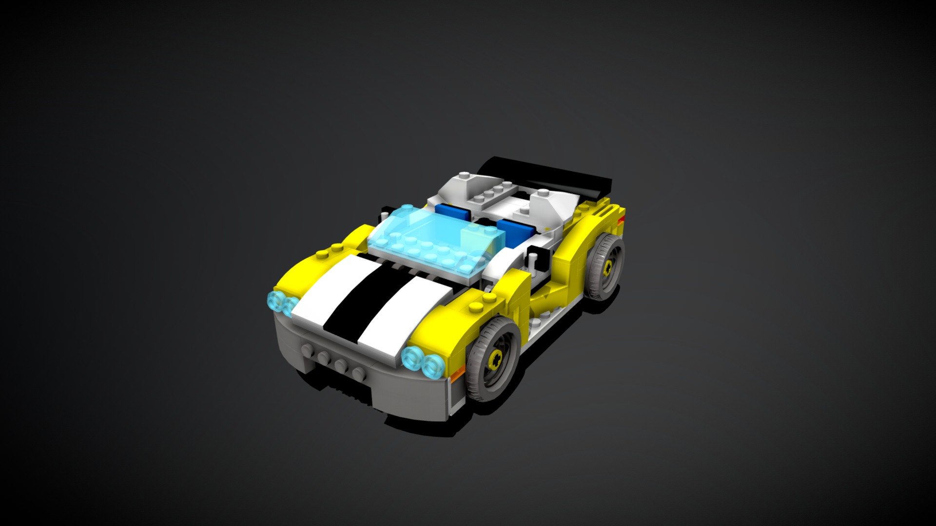 Lego Fast Car - Buy Royalty Free 3D model by LegGodt [632f24d ...