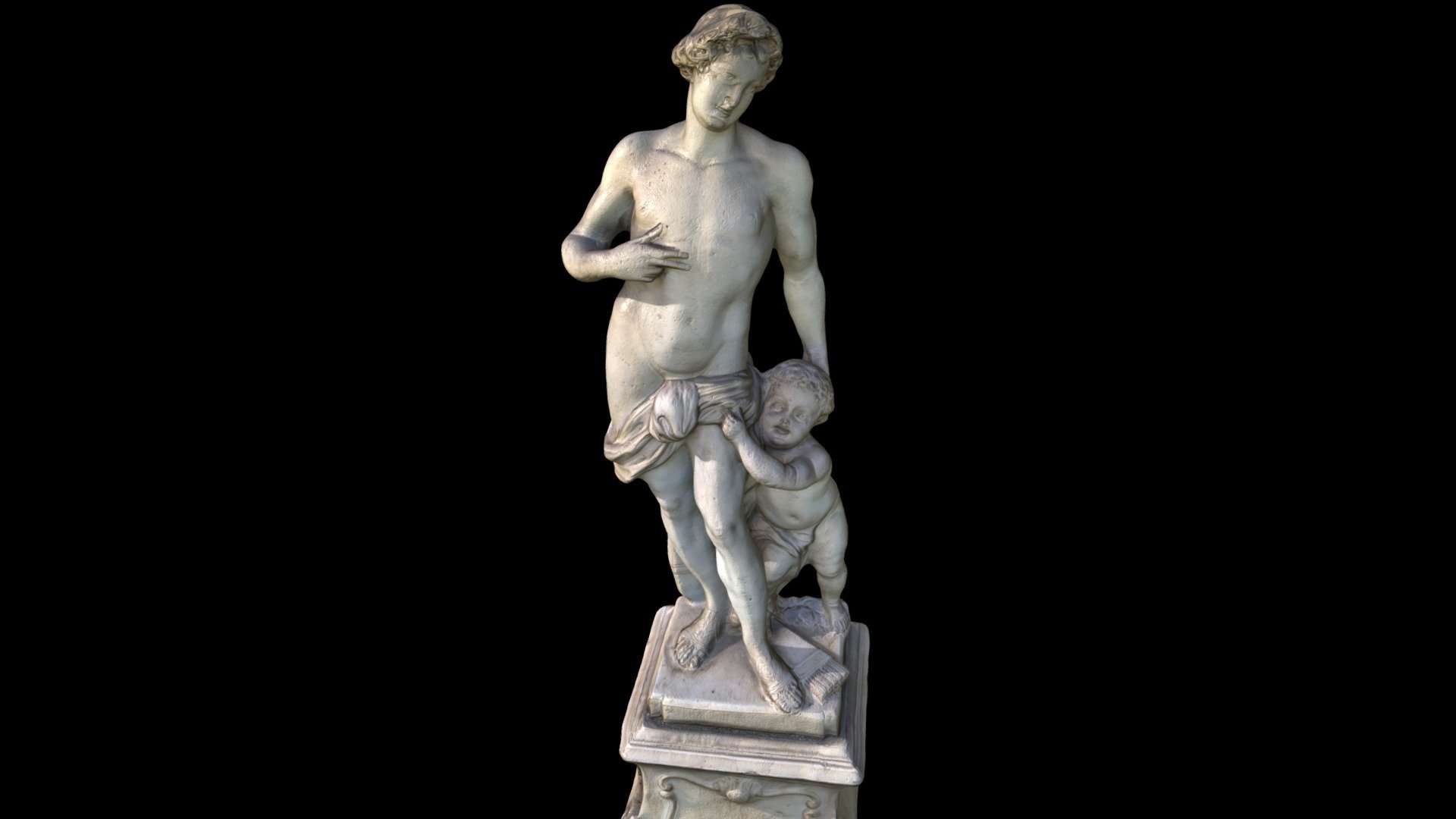 Apollo Cupid Statue Scan - Buy Royalty Free 3D model by EFX (@evan4129 ...