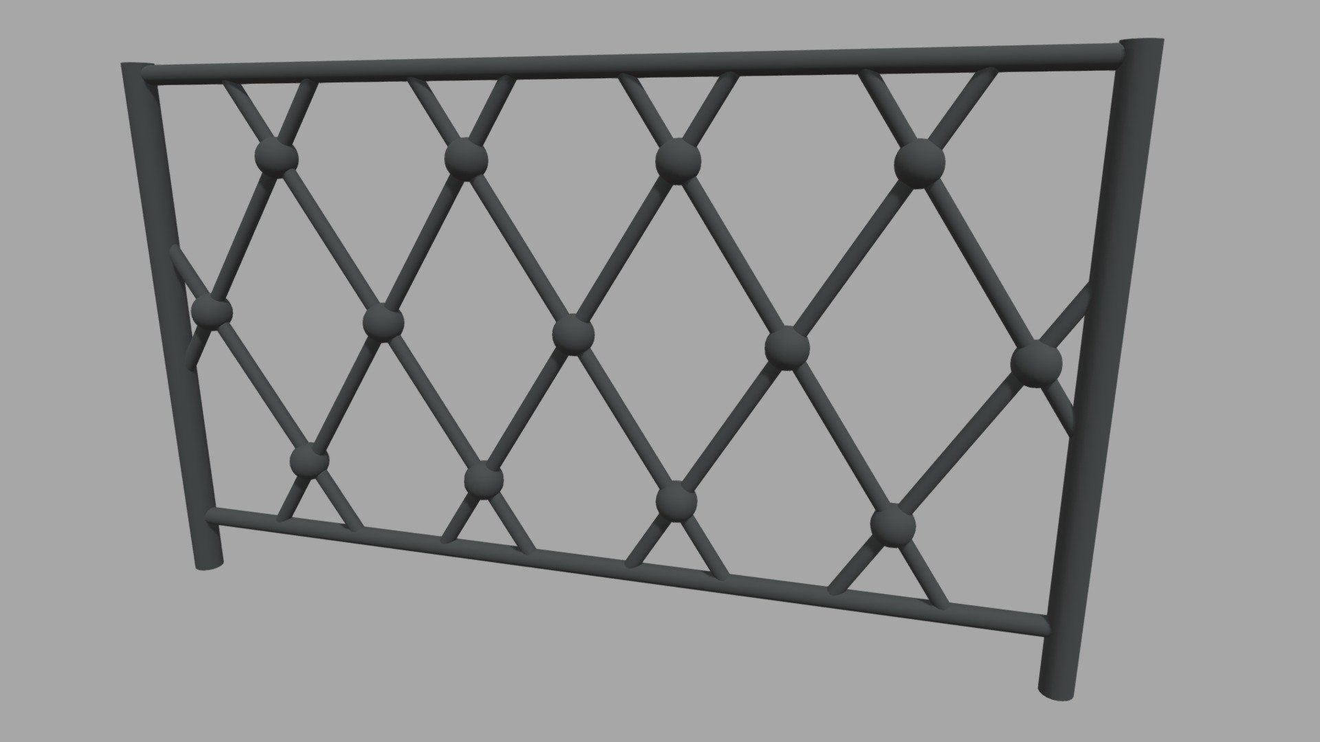 Fence 04 - Buy Royalty Free 3D model by ViperJr3D [6332856] - Sketchfab ...