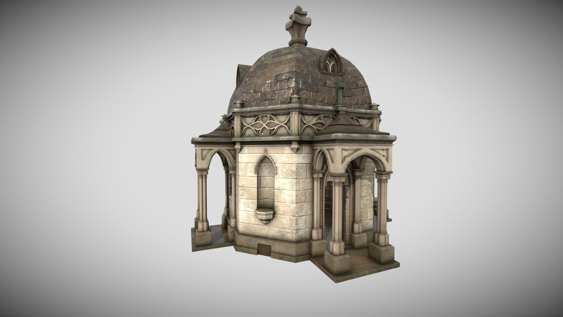 Mausoleum - 3D model by RcTokazowski [63336ba] - Sketchfab