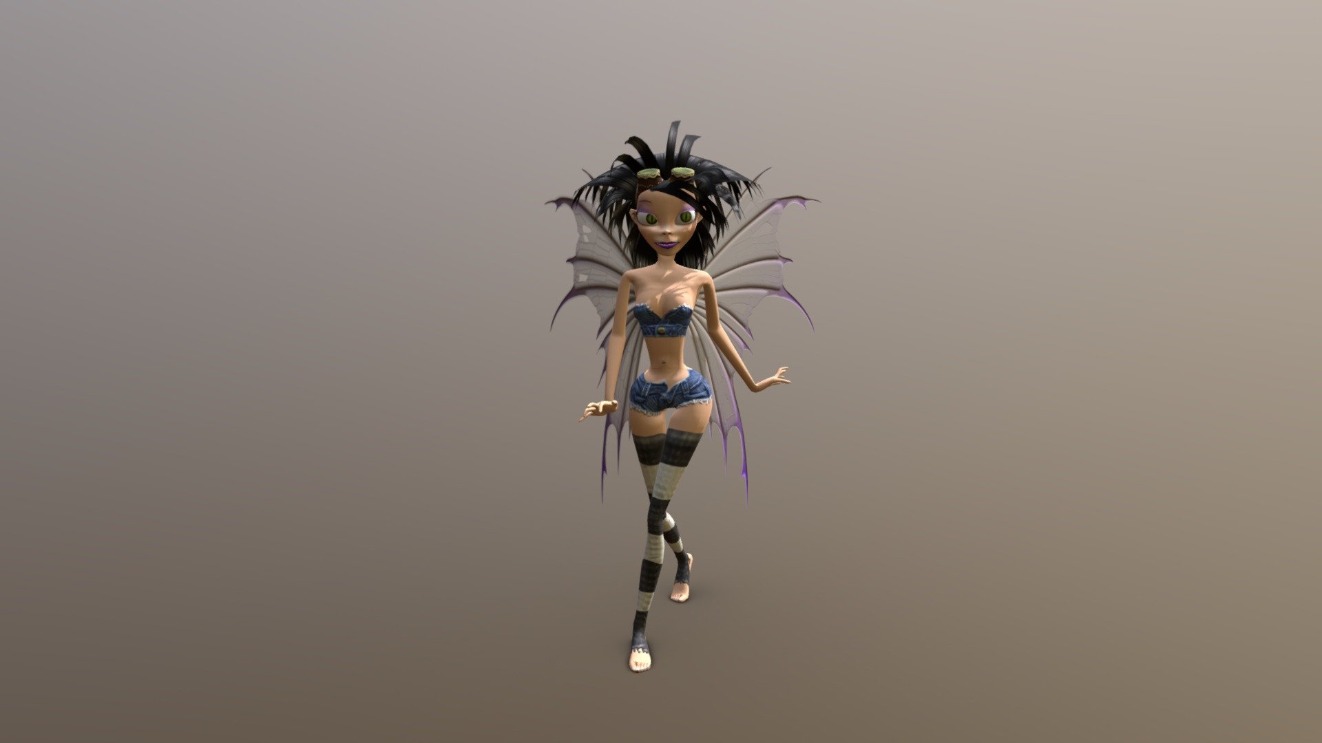 Sprite character for indie videogame - 3D model by Los Bionicos Animation Studio (@losbionicos ...