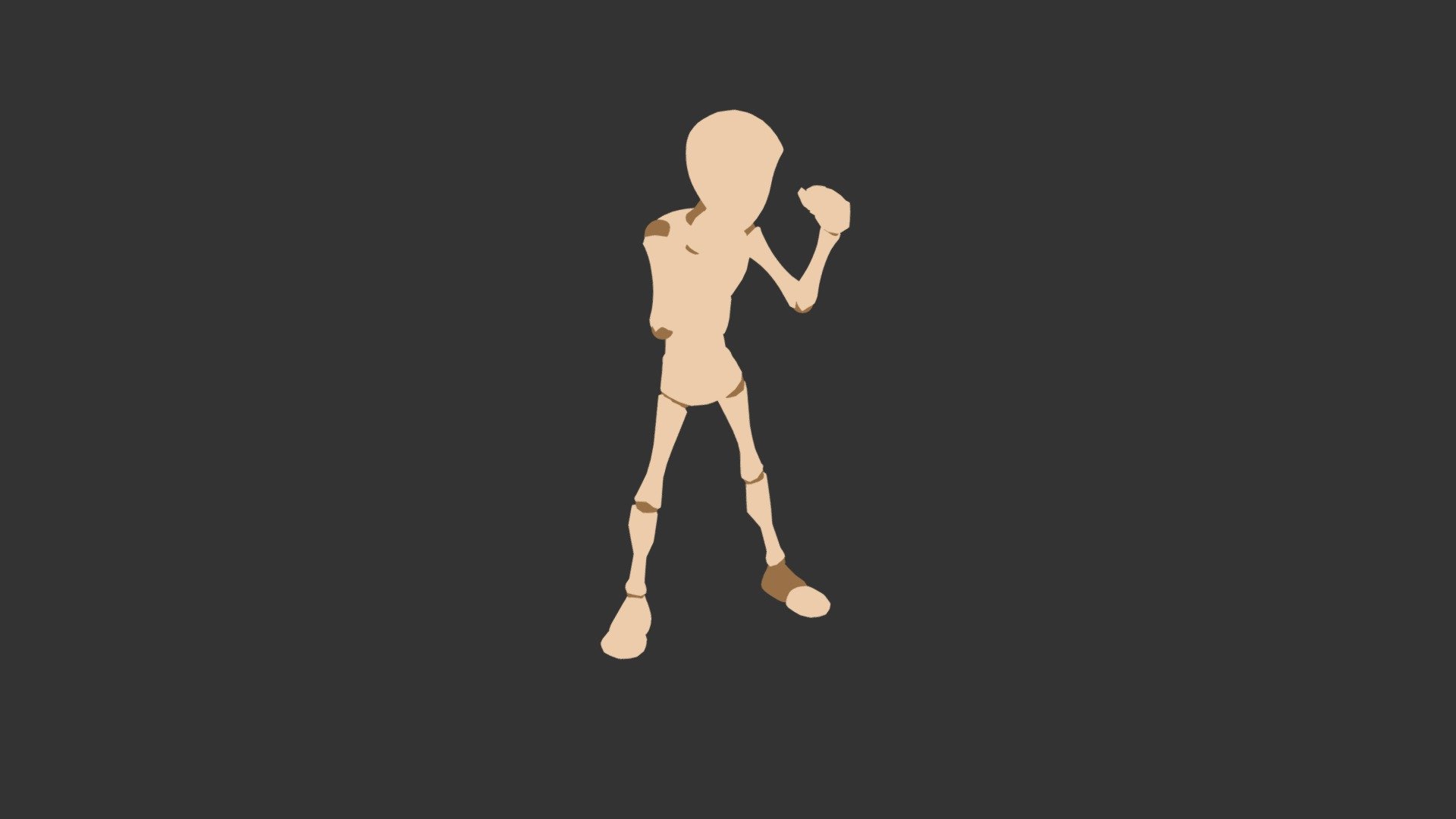 Animation - Kick - 3D model by joemattay [633b1c8] - Sketchfab