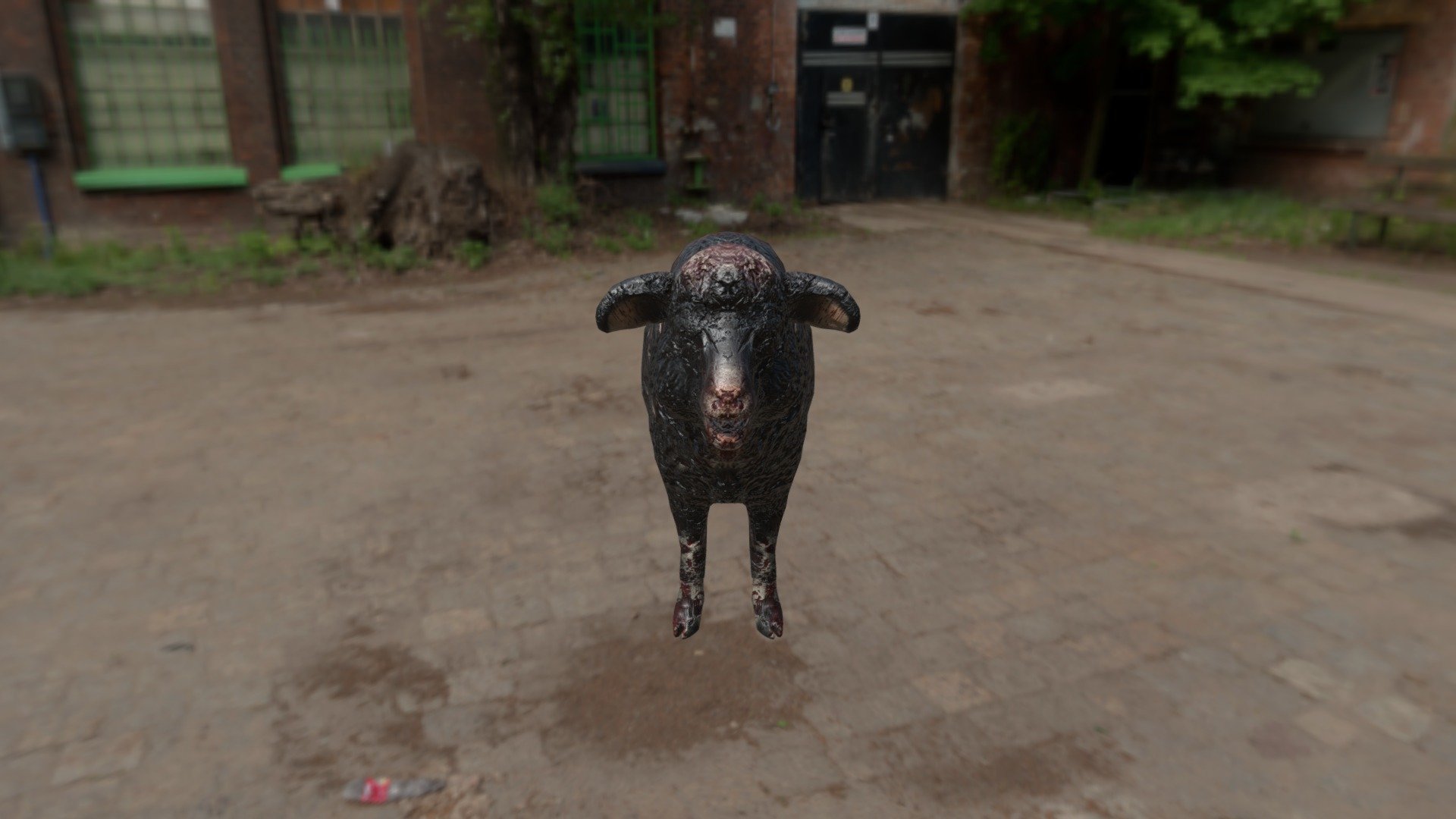 Sheep dead burned - 3D model by wetpwnage [633b8e7] - Sketchfab