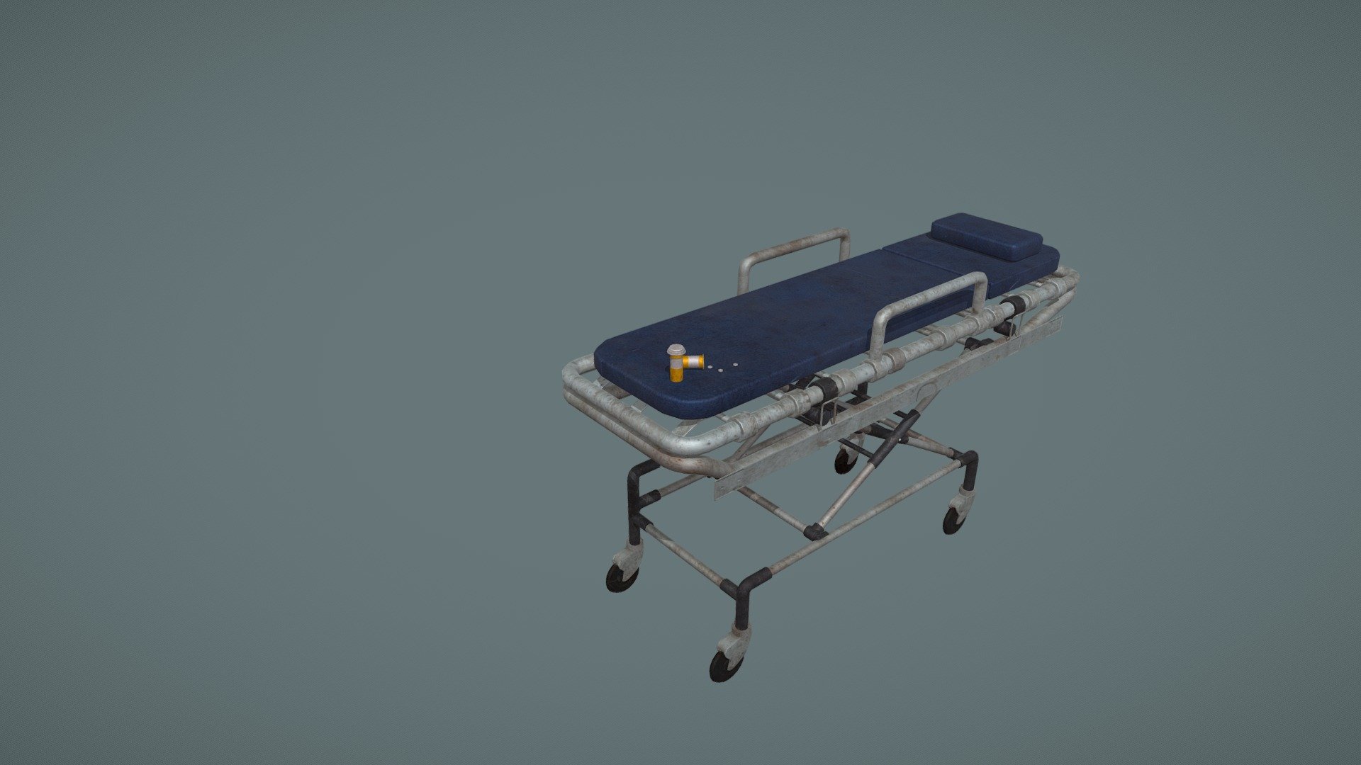Medical Strecher - 3D model by Mya S. Bailey (@MyaSBailey) [633ba46 ...