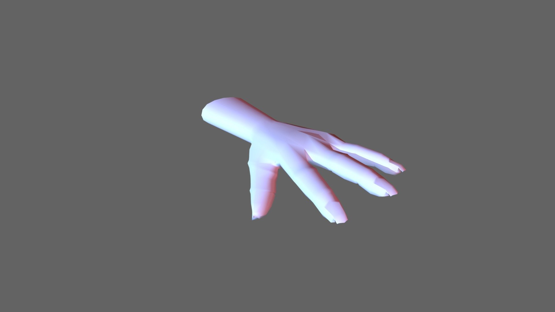 Monster hand four fingers. - 3D model by Crisanon [633c14c] - Sketchfab