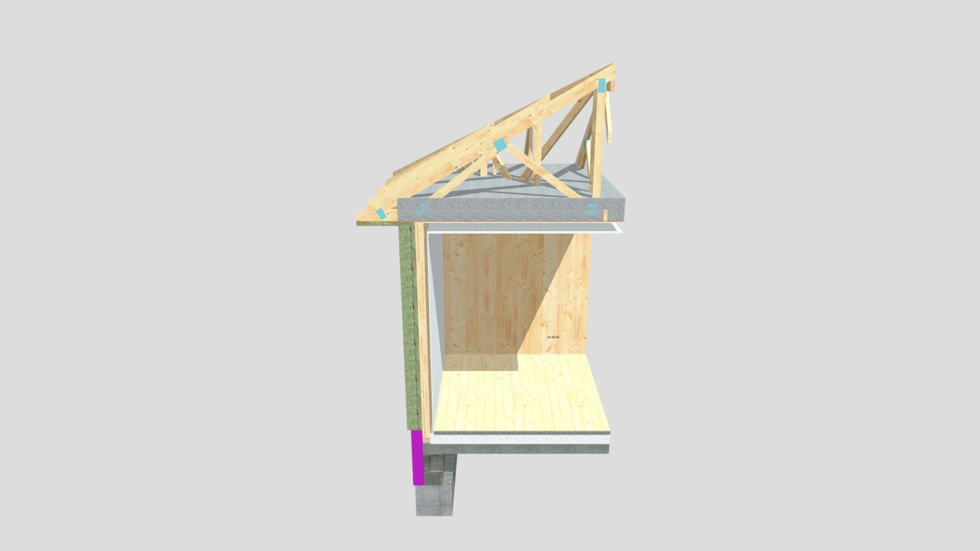 EWH - CLT technology_1 - 3D model by Eco Wood Homes (@ecowoodhomes ...