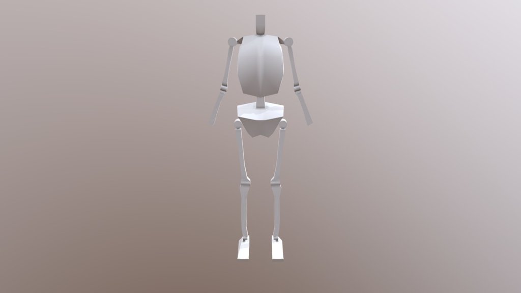 Cool Skeleton - 3D model by reedi310 [633e46f] - Sketchfab